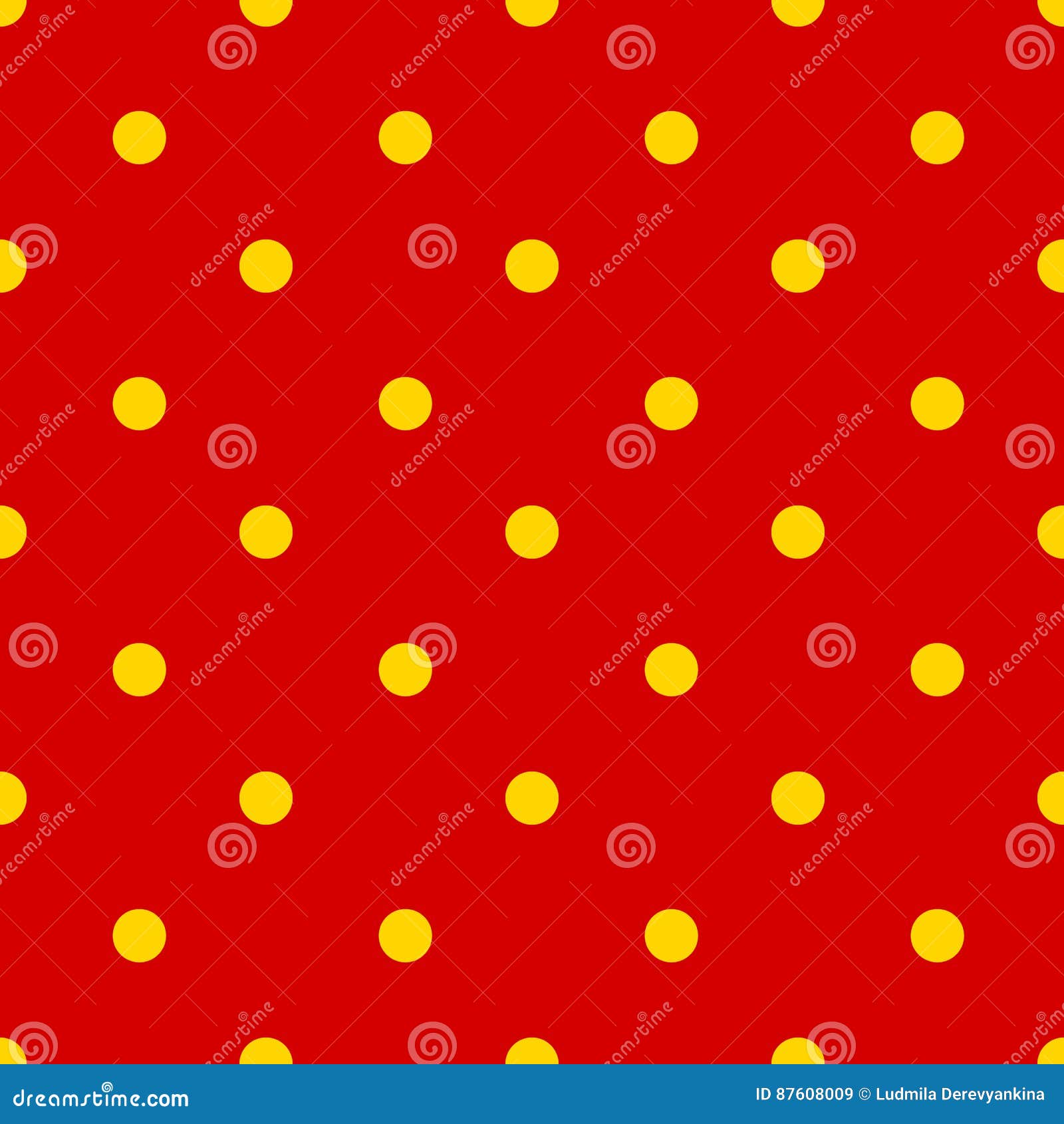 Simple Dot Pattern, Seamless Background Stock Illustration ...