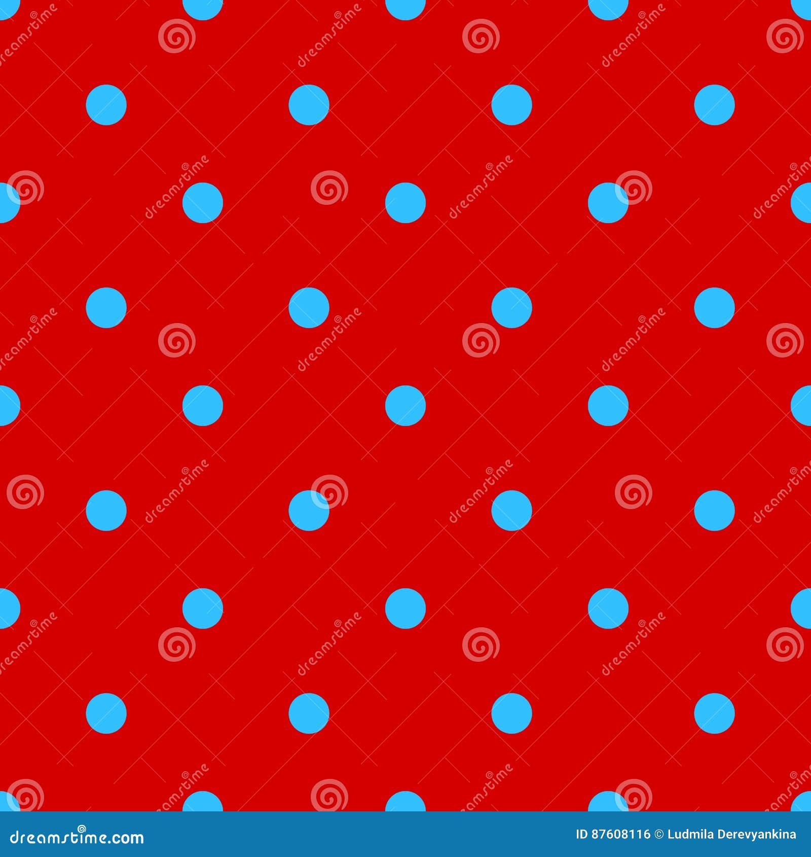 Simple Dot Pattern, Seamless Background Stock Illustration ...
