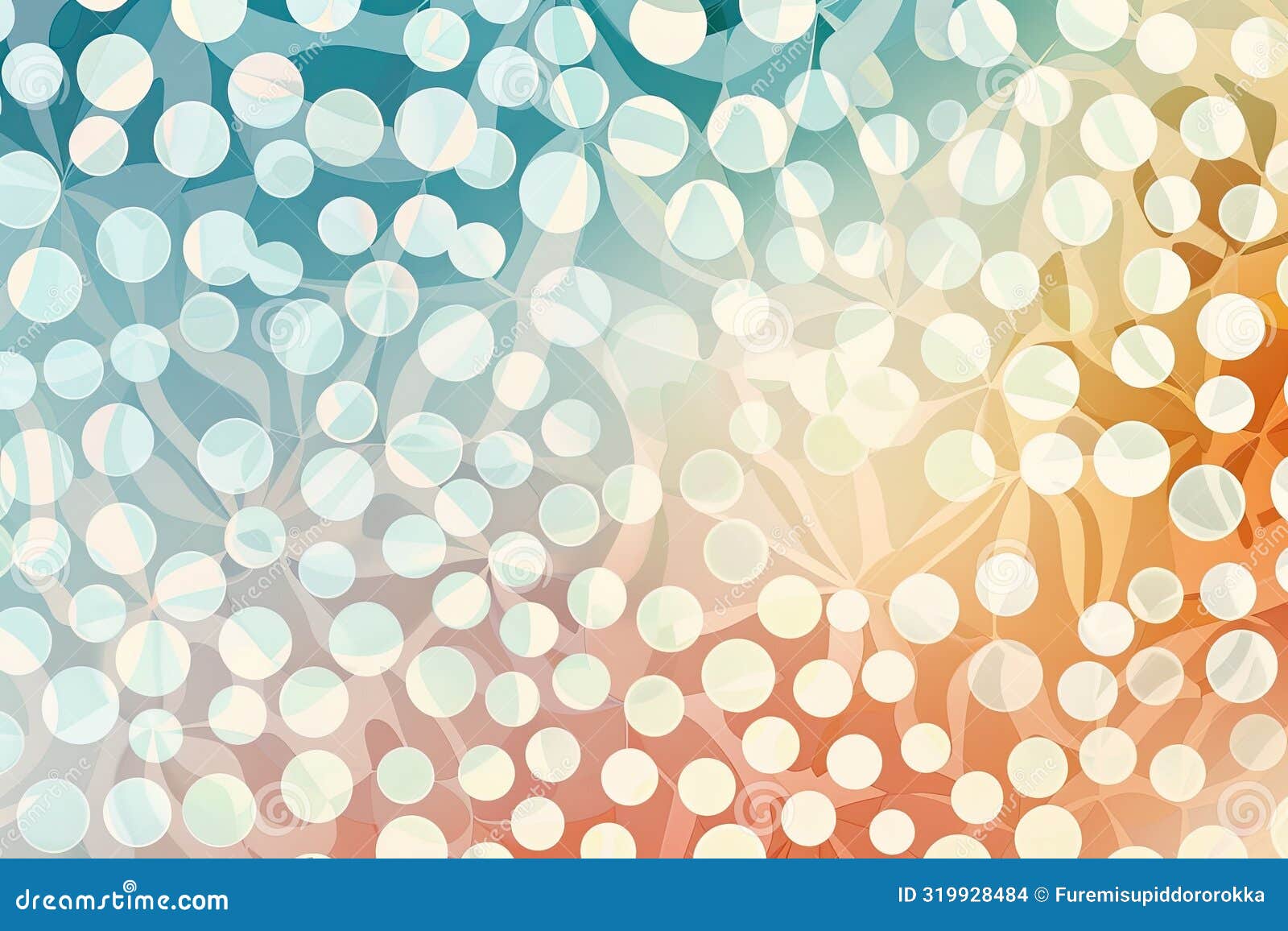 Simple Dot Patterns in Pastel Colors, Representing Cellular Health and ...