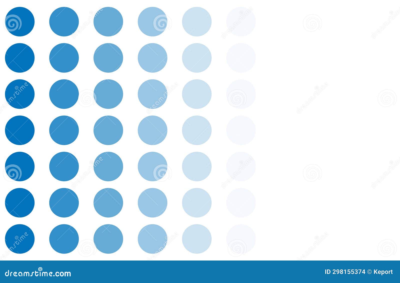 Simple Dots Background with Gradient Blue Color Stock Illustration ...