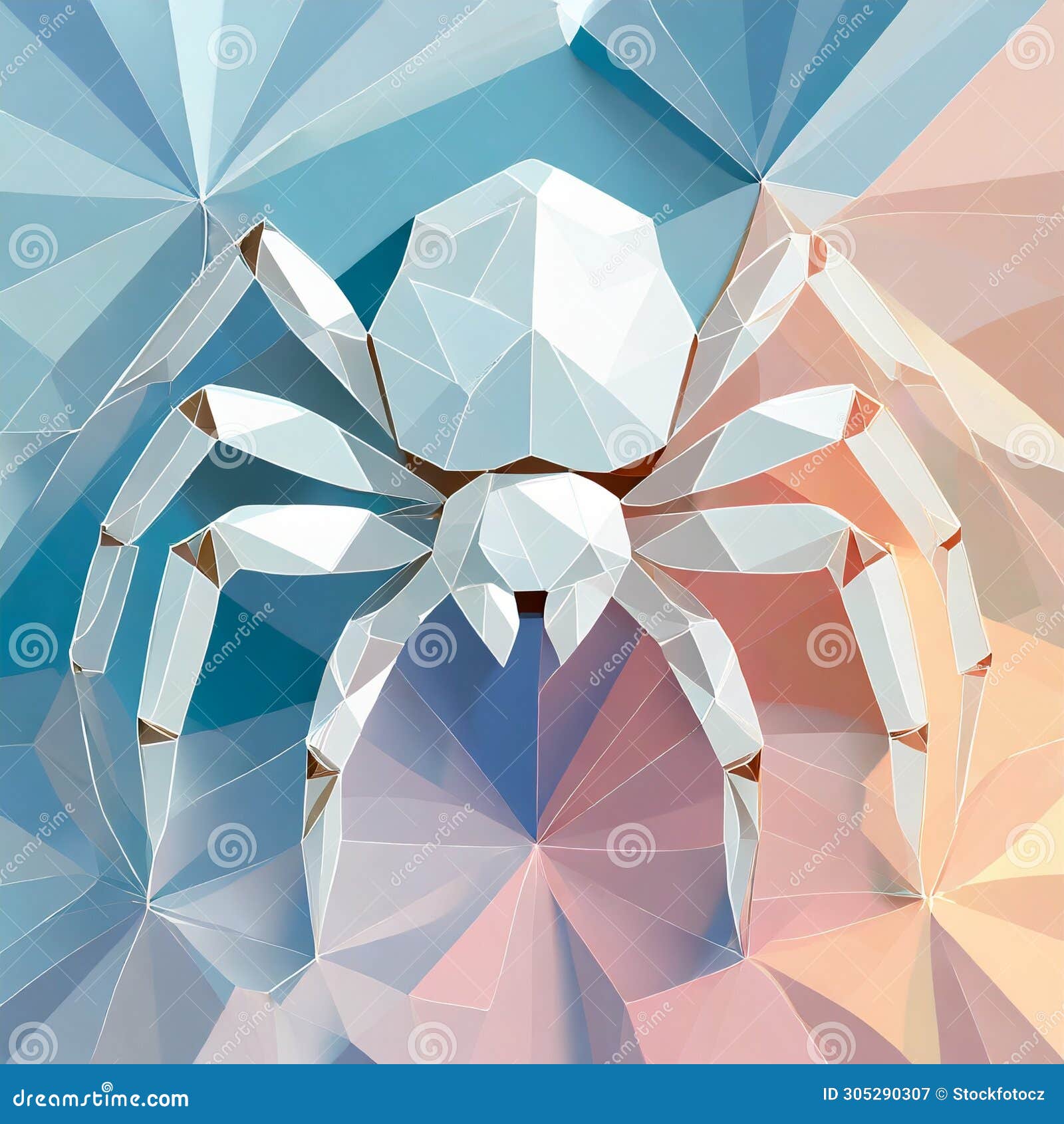 Simple drawing of a spider stock illustration. Illustration of palette ...
