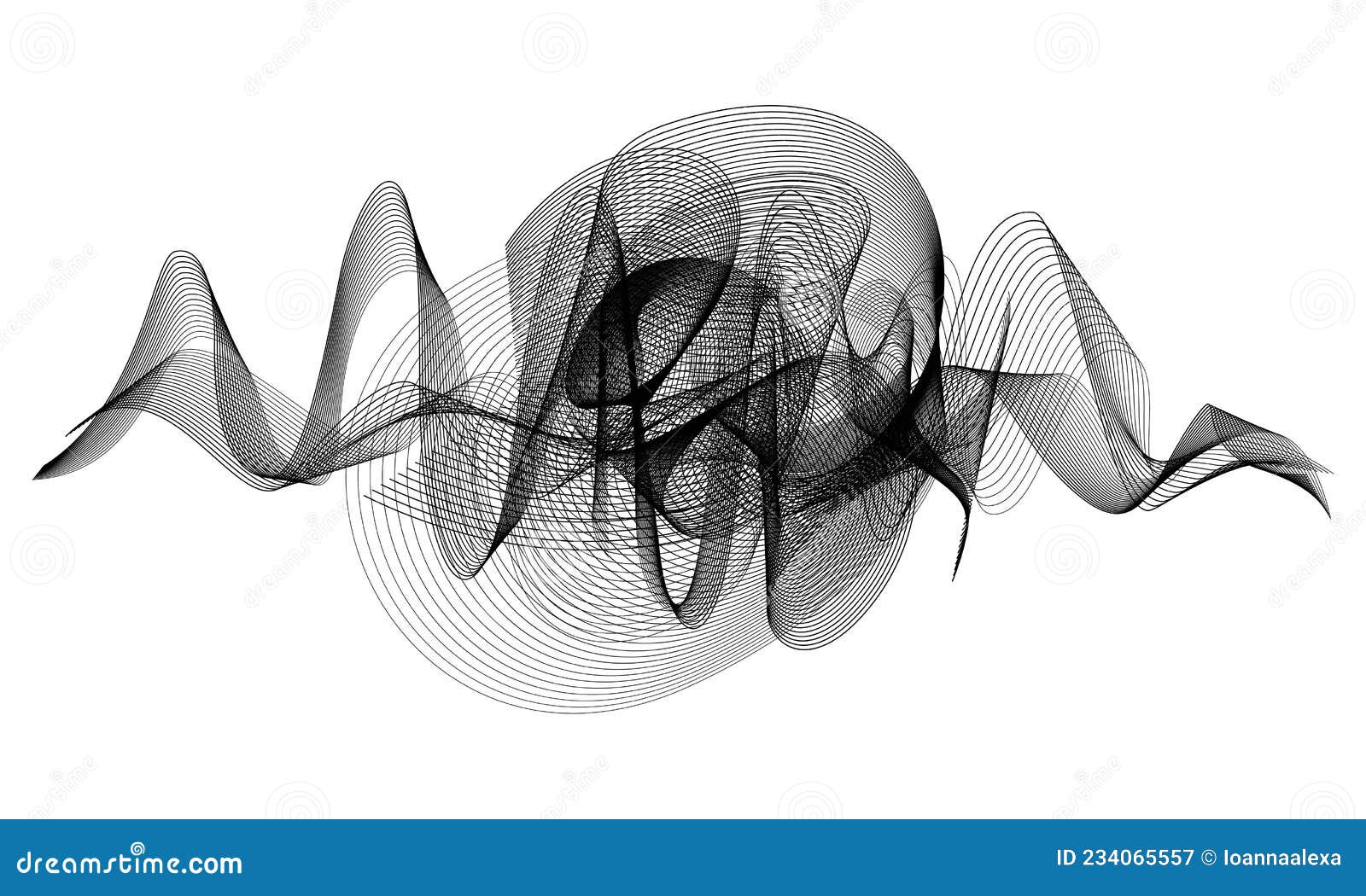 Simple Dynamic Line Element Stock Vector - Illustration of cover ...