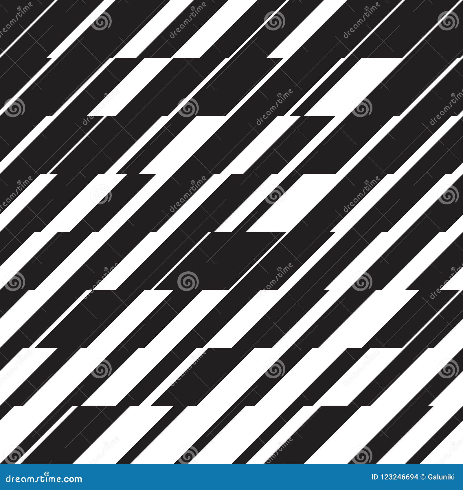 Simple Dynamic Lines Seamless Pattern Stock Vector - Illustration of ...