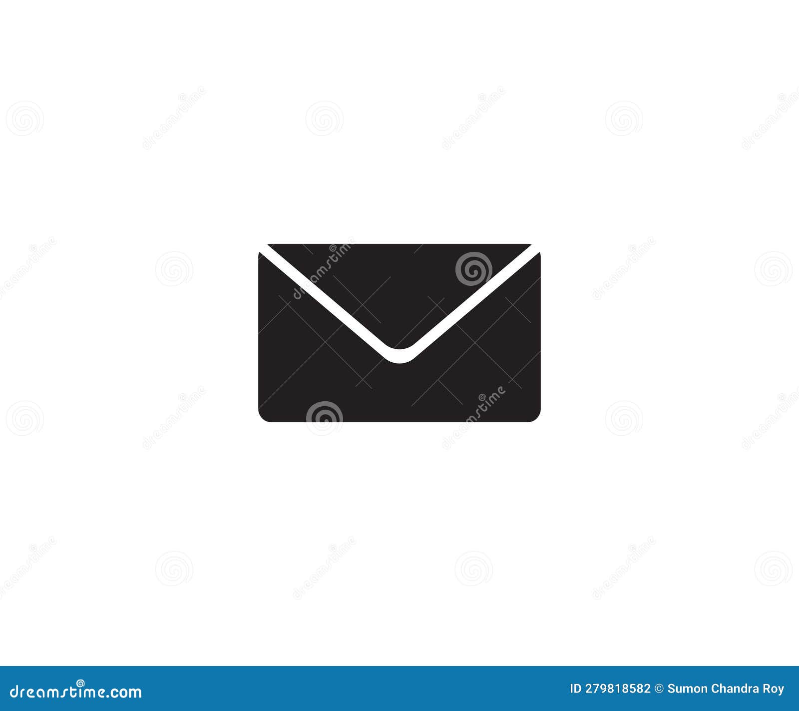 Simple E-mail Logo Icon Design Vector Template Stock Vector ...