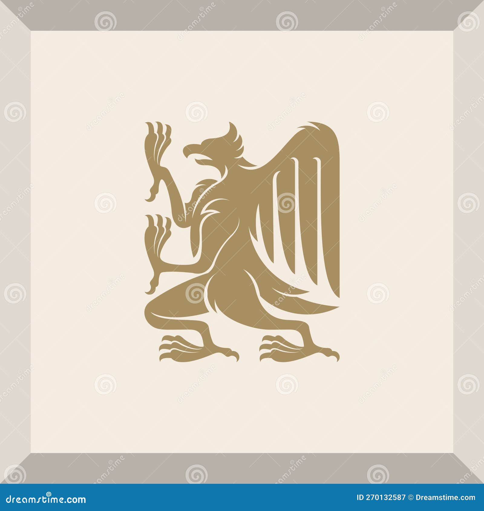 Simple eagle logo stock vector. Illustration of template - 270132587