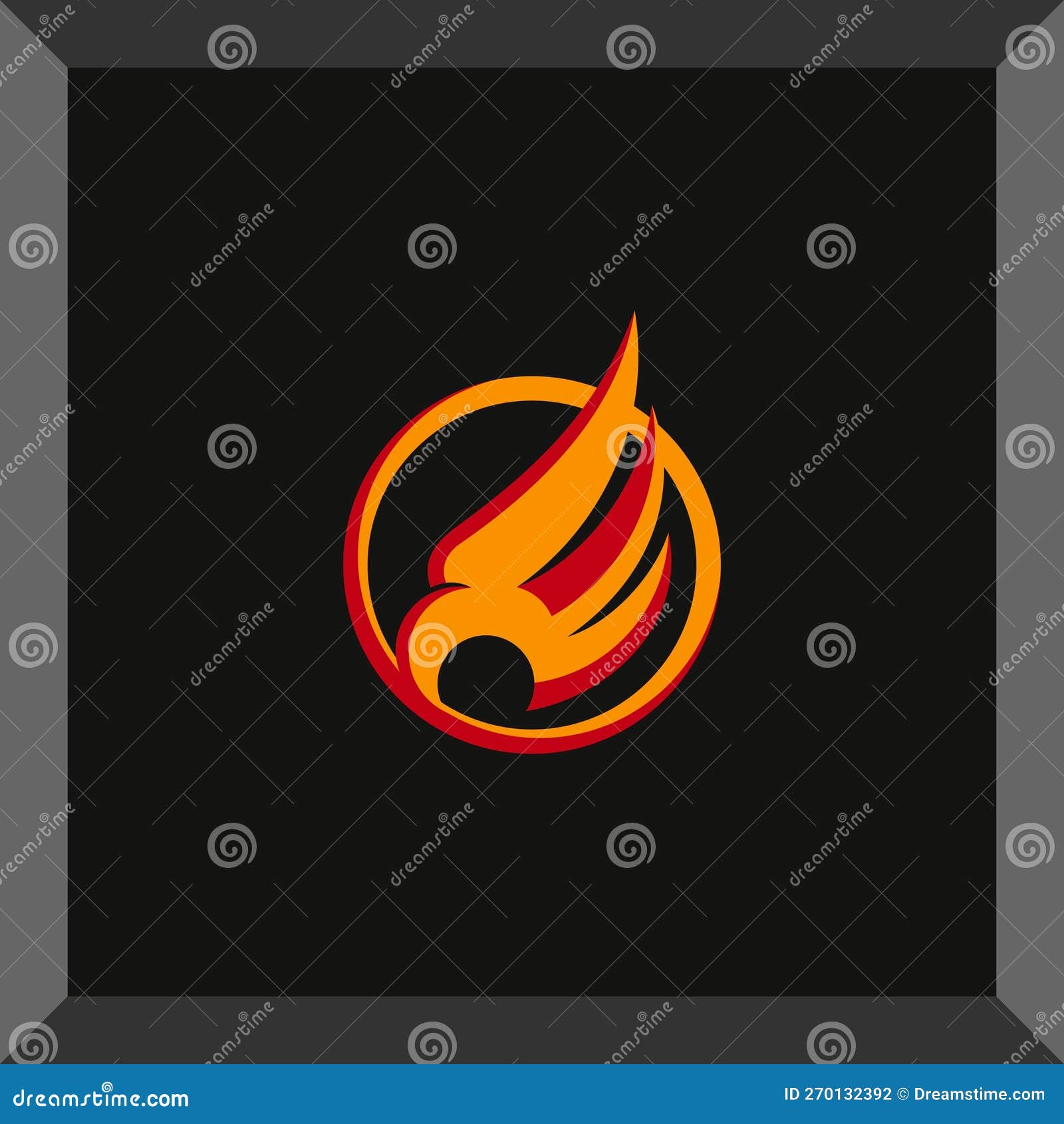 Simple eagle logo stock vector. Illustration of symbol - 270132392