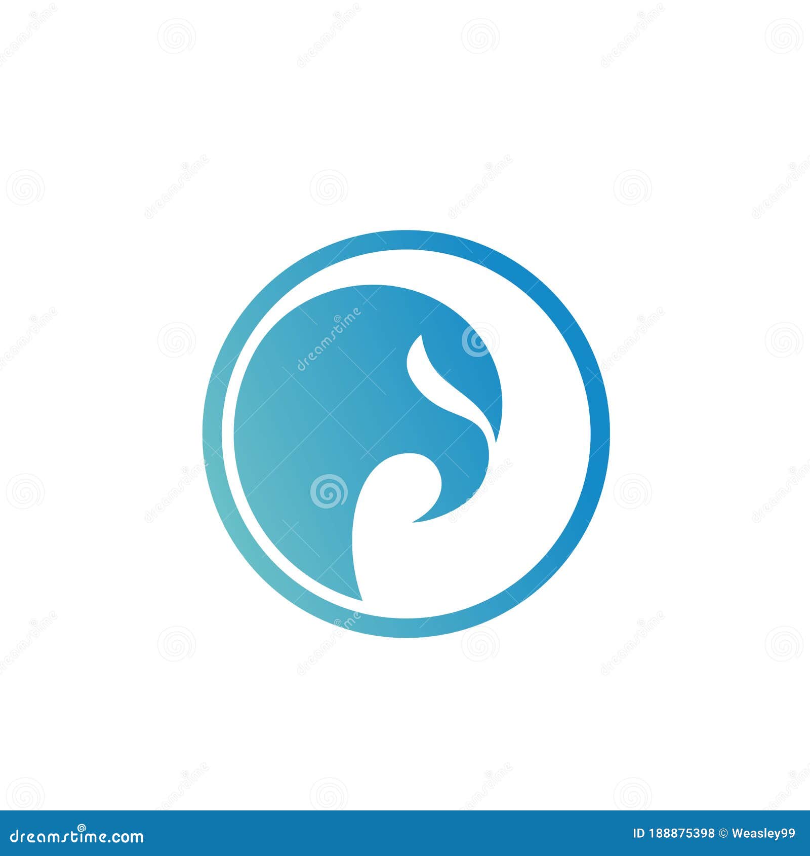 Simple Eagle Head with a Circle Logo Design Stock Vector - Illustration ...