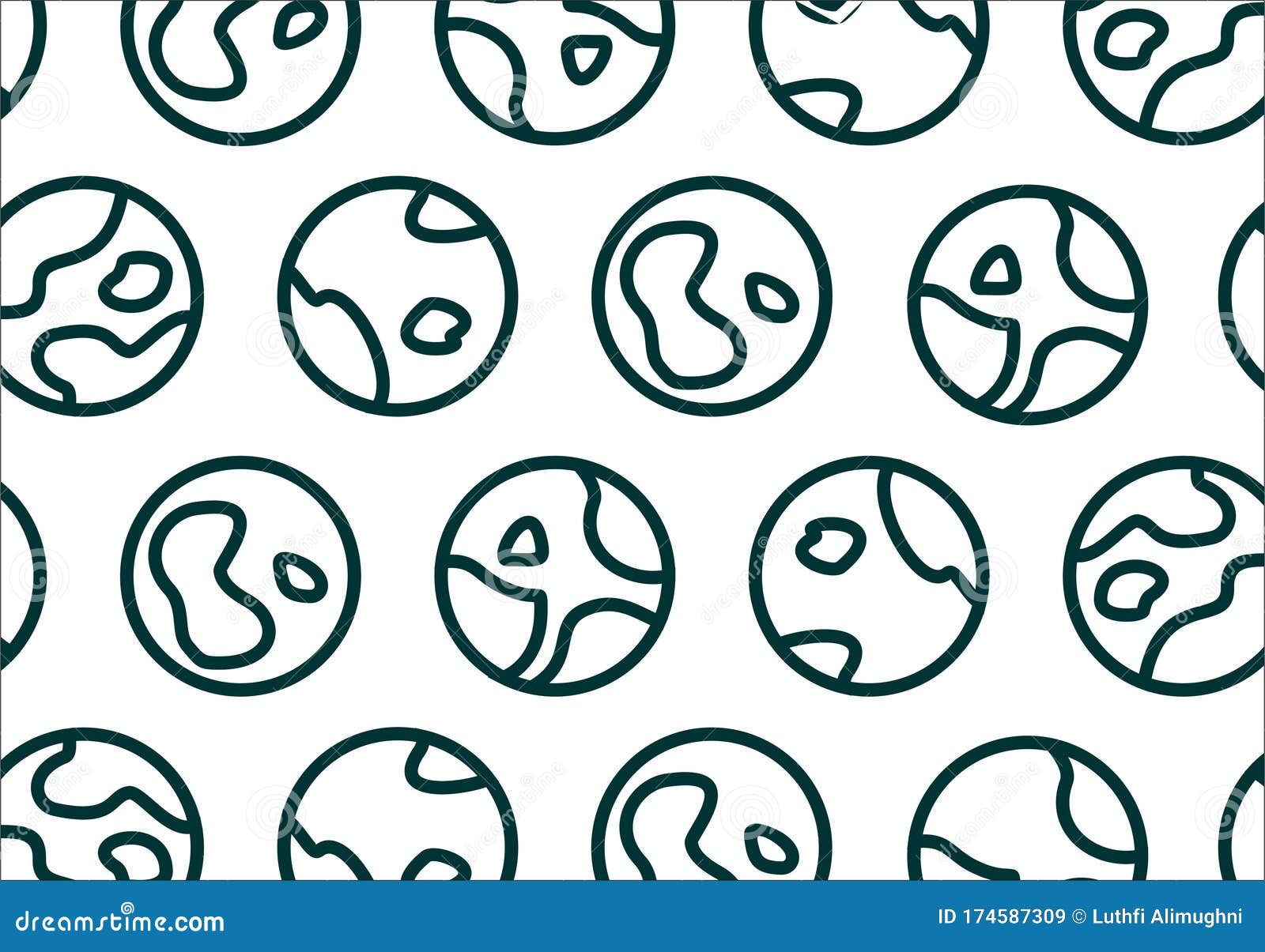 Simple Earth Pattern Texture Vector Stock Vector - Illustration of ...