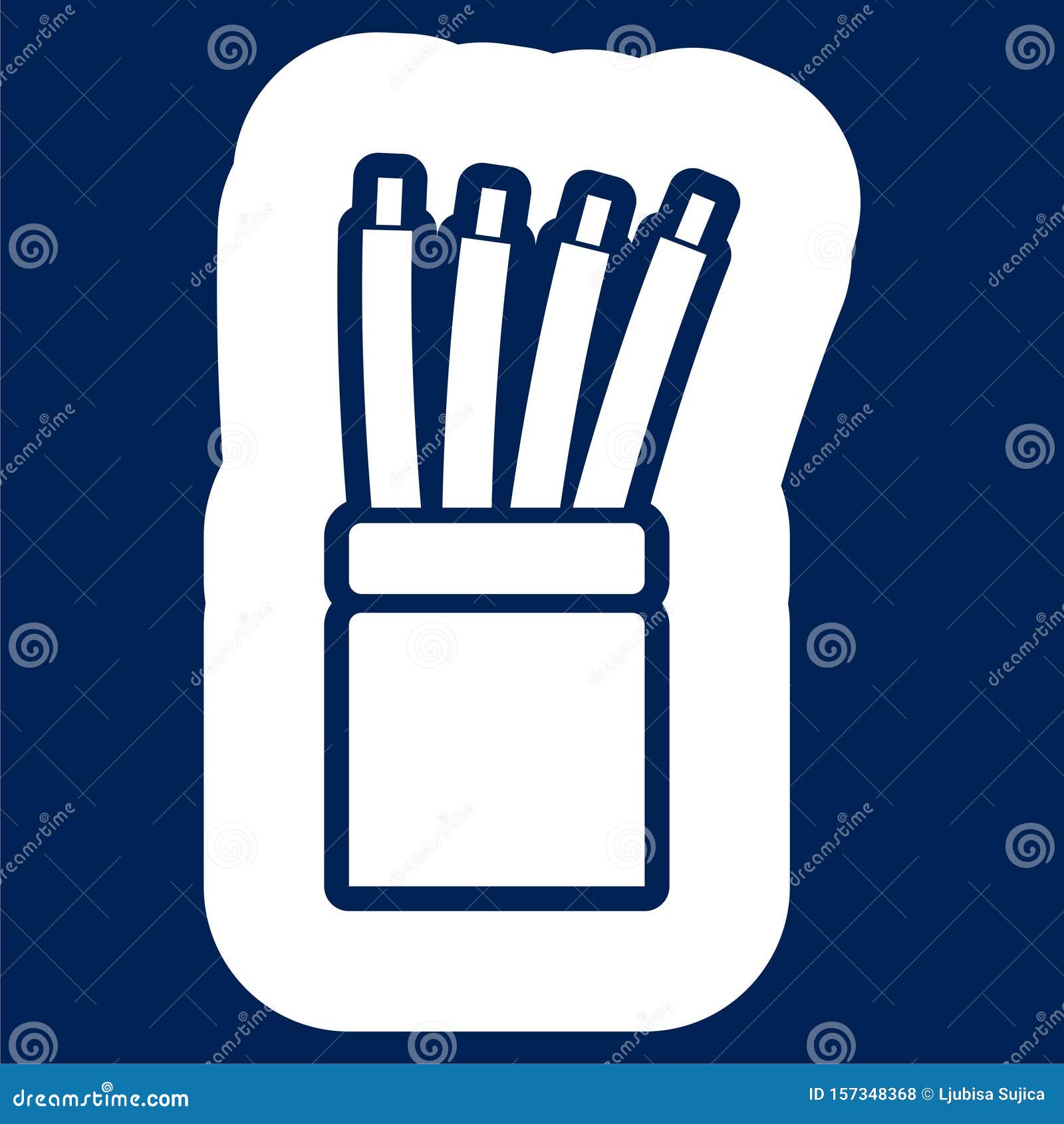 Simple Electric Cable Vector Icon Stock Vector - Illustration of ...