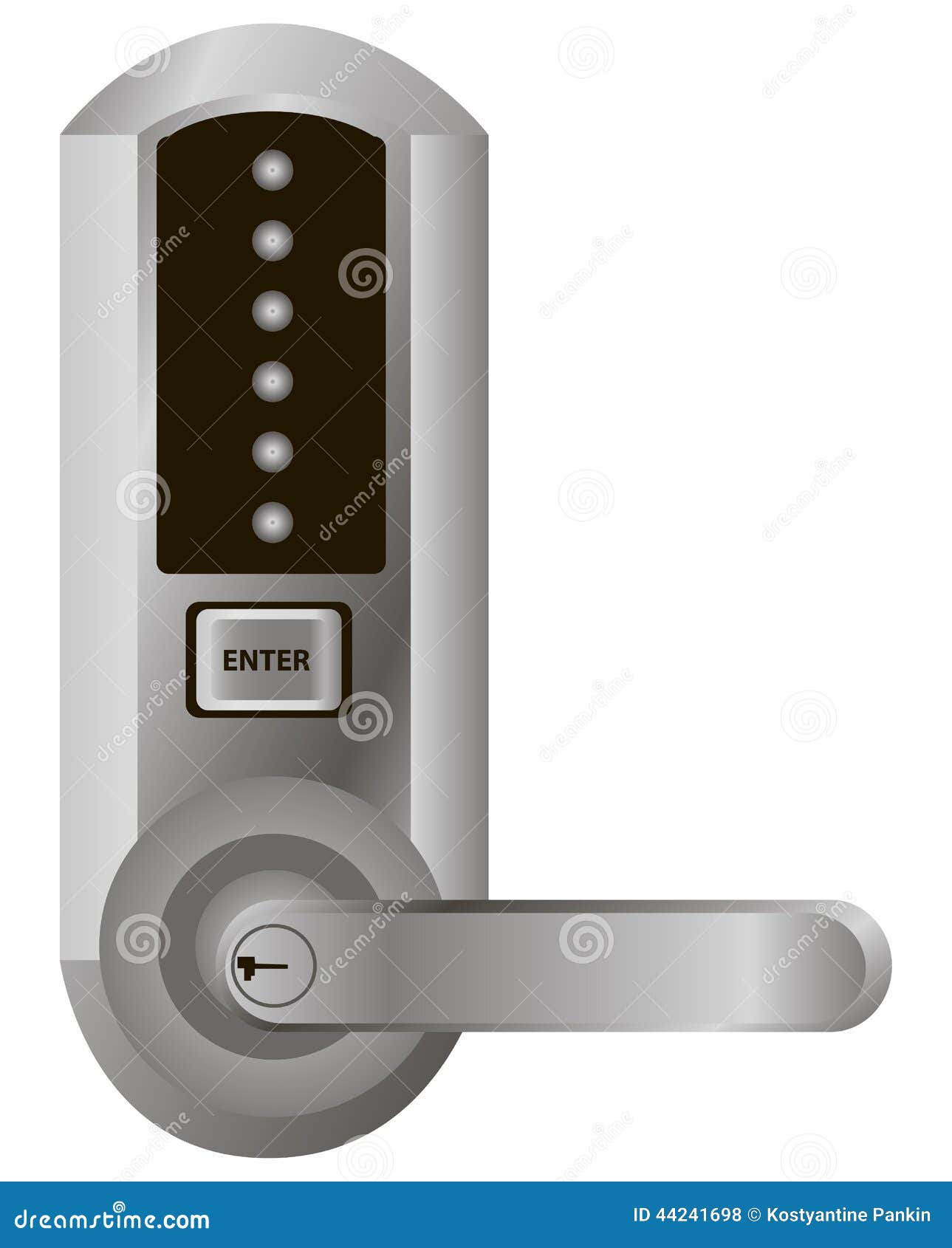 Electronic Lock Icon. Elements Of Cyber Security Icon. Premium Quality ...