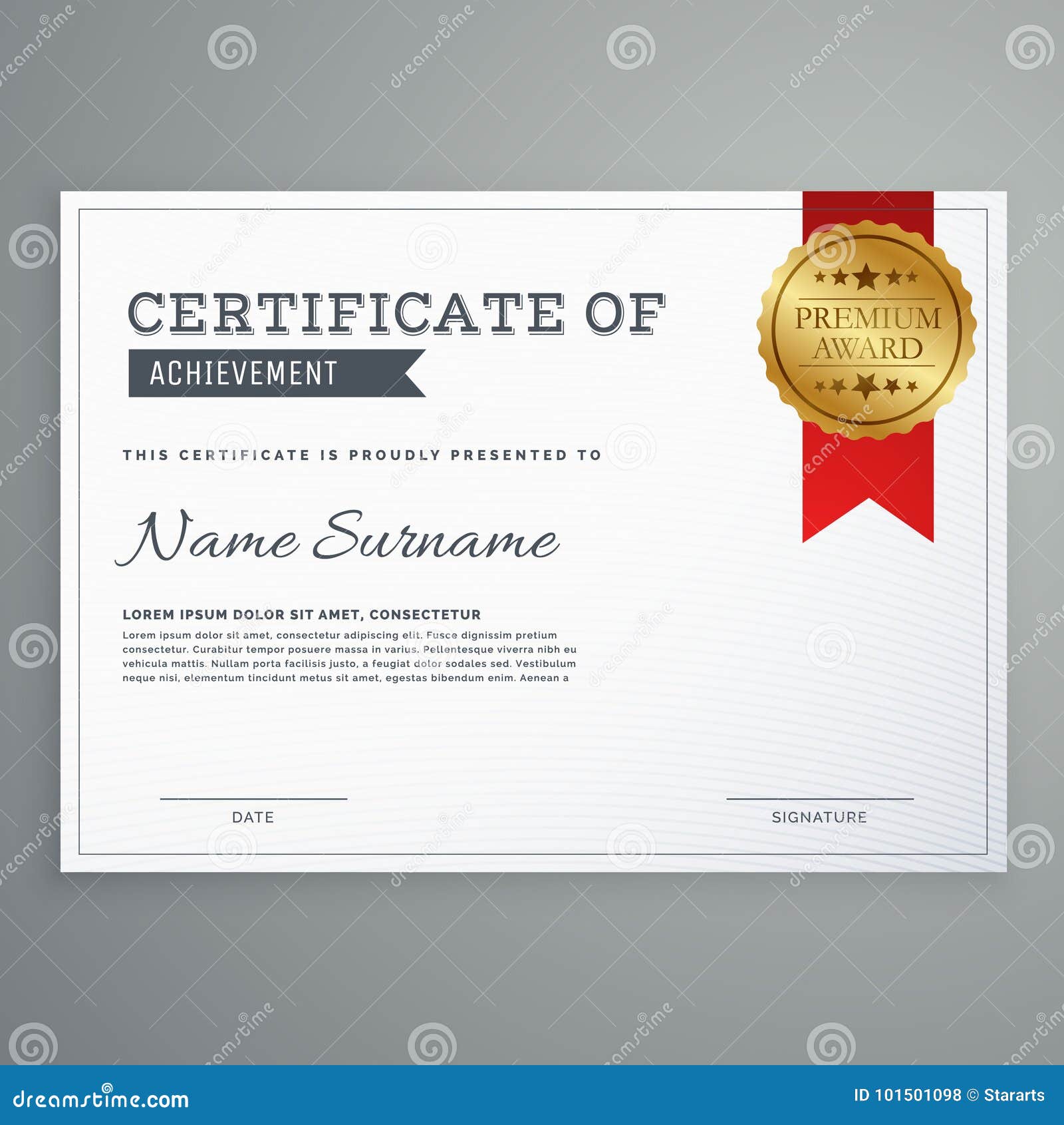 Basic Certificate Template