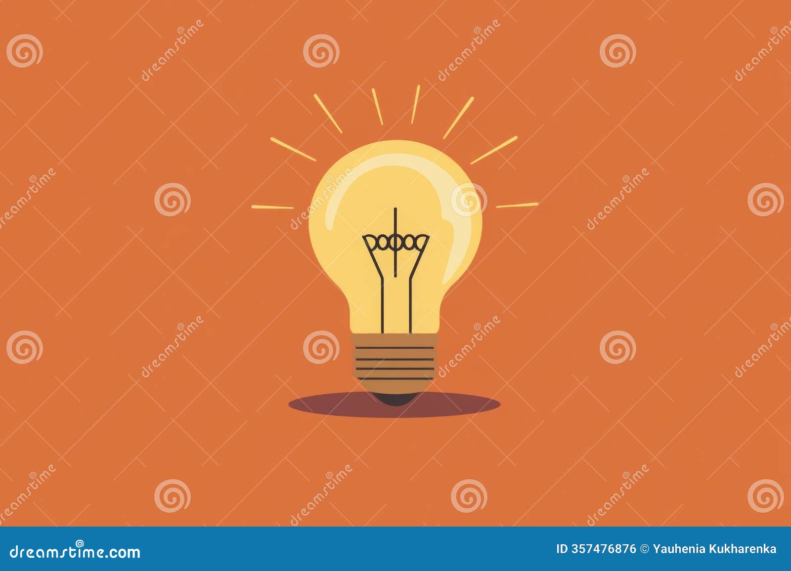 Innovative Light Bulb Vector Graphic Stock Illustration - Illustration ...