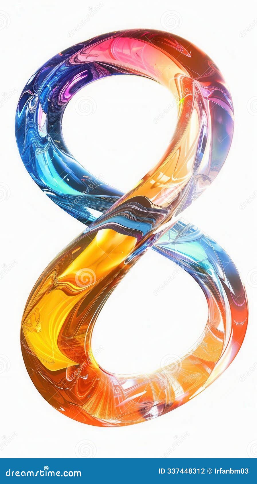 Endless Possibilities. Infinity Symbol on Transparent Background ...