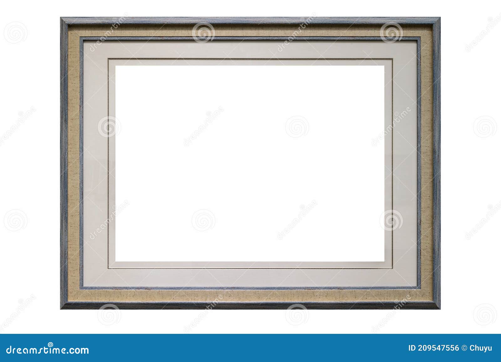 Simple and Elegant Picture Frame Isolated Stock Photo - Image of wood ...