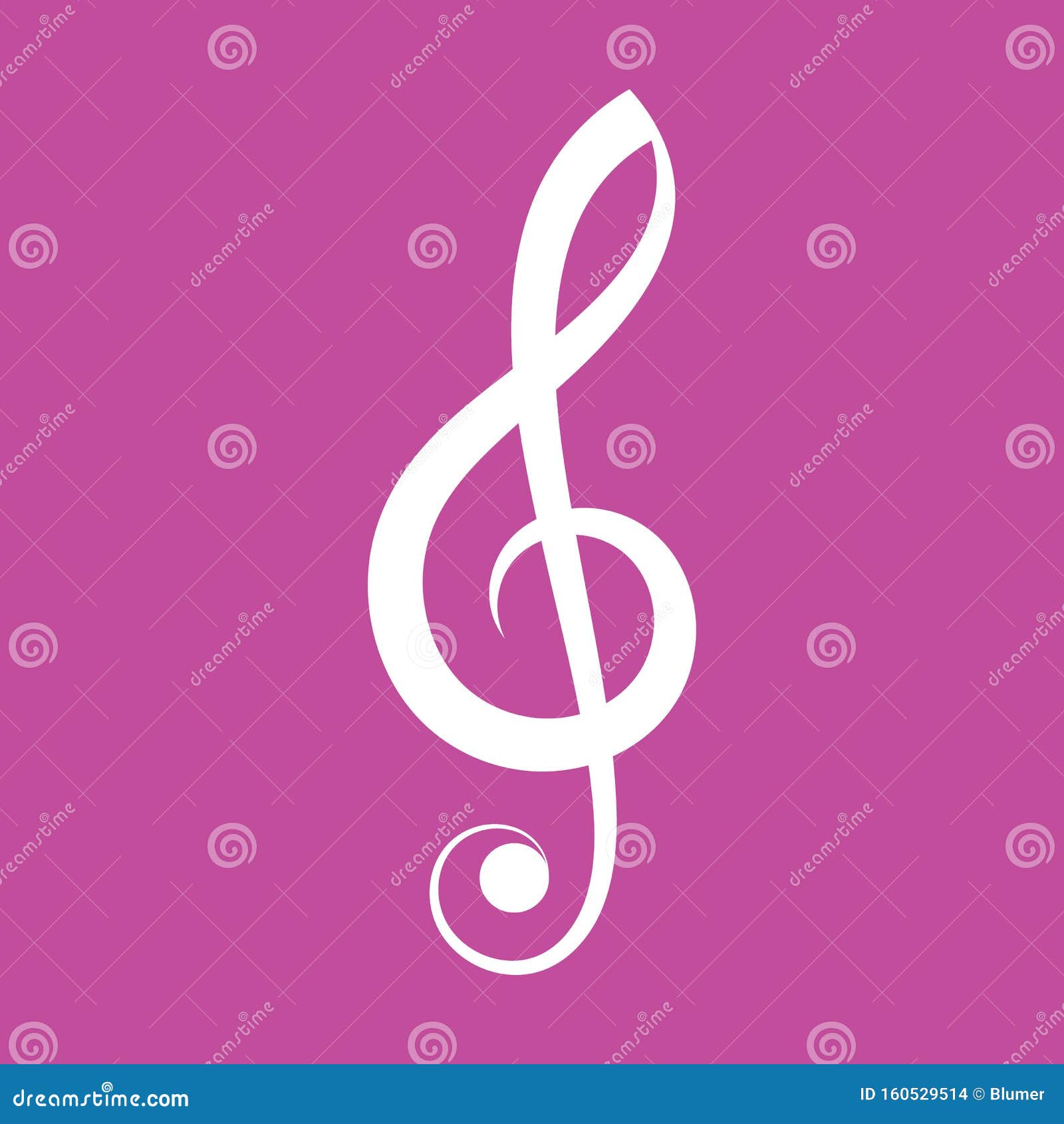 F Clef Icon On White Background. Flat Style. Bass Clef Icon For Your ...