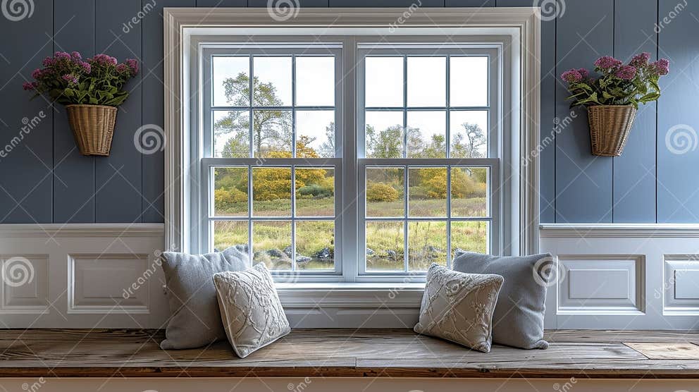 A Simple yet Elegant Window Casing Adding a Touch of Charm and Visual ...