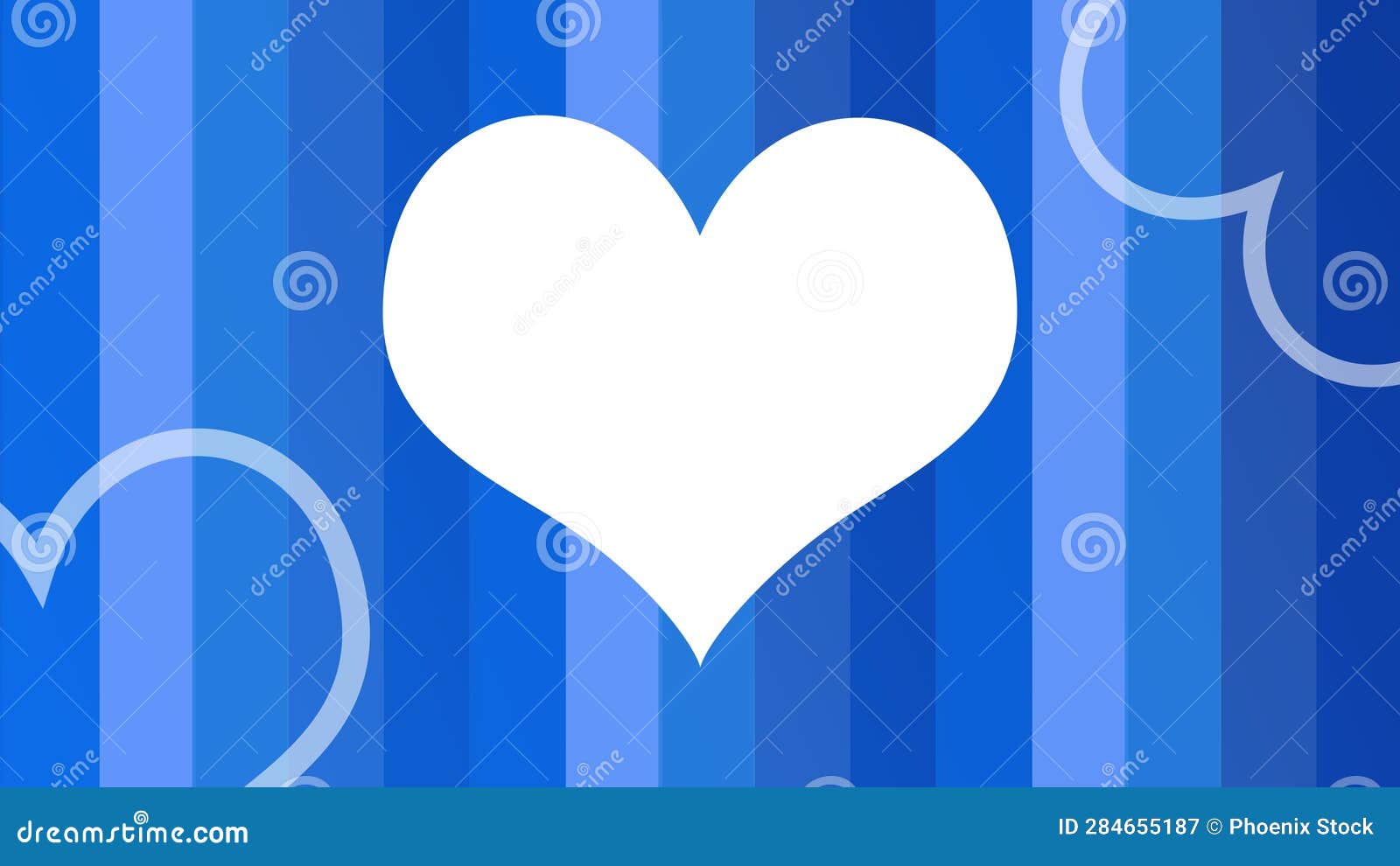 Simple Empty Animating Heart Icon Stock Illustration - Illustration of ...