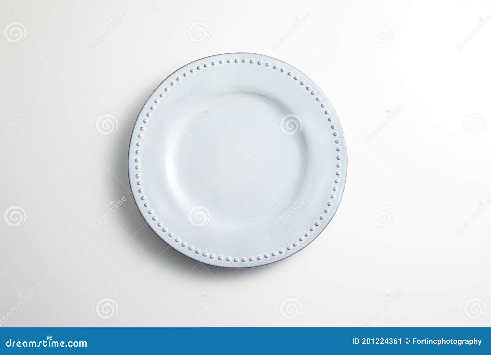 Simple and empty plate stock image. Image of traditional - 201224361