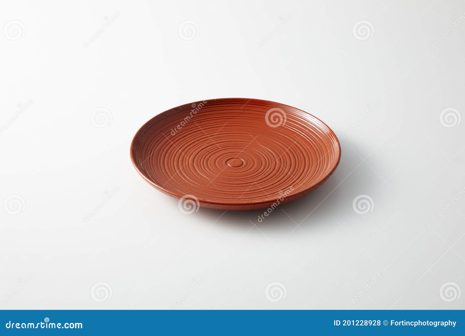 Simple and empty plate stock photo. Image of black, dinner - 201228928