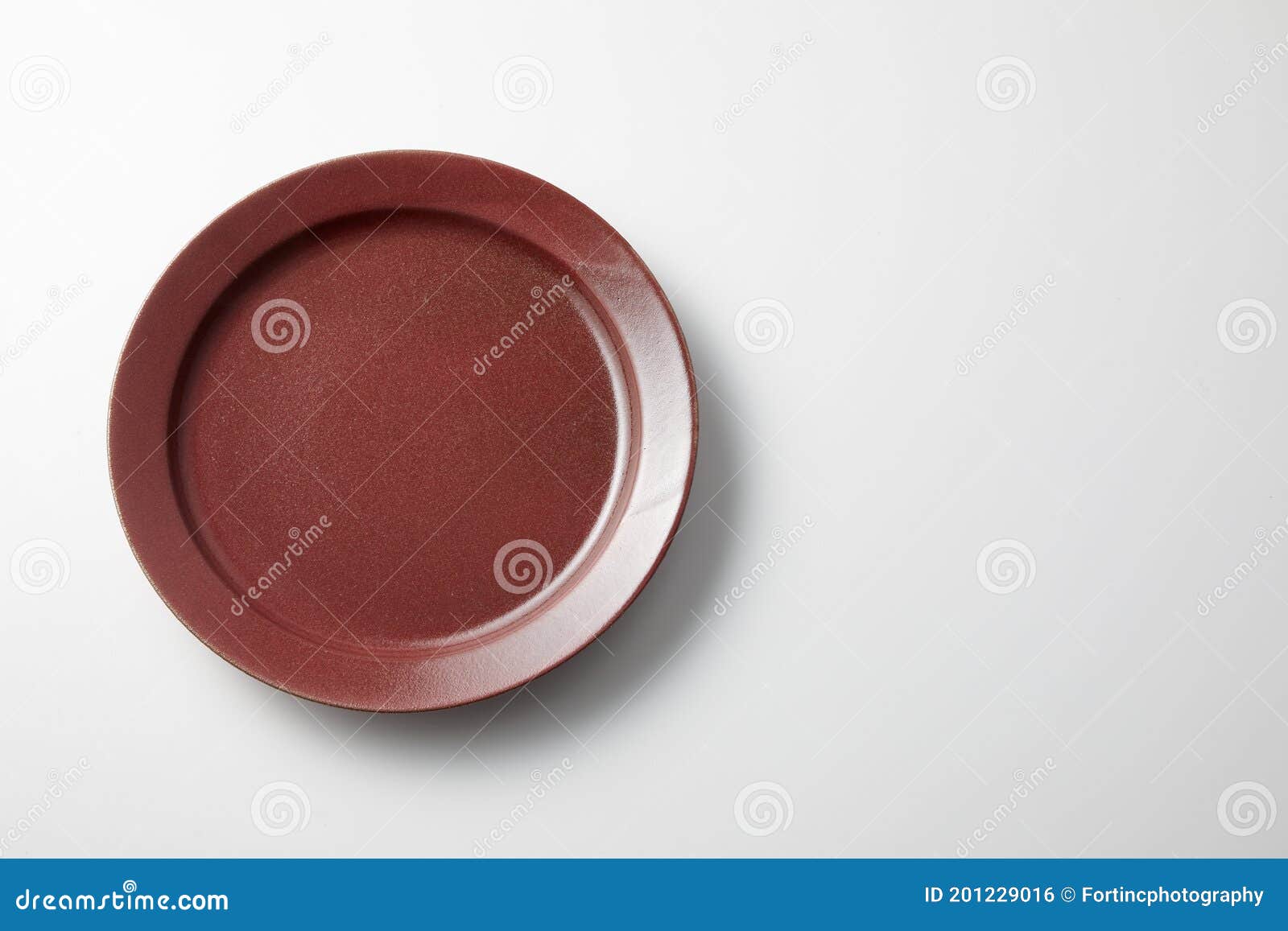 Simple and empty plate stock photo. Image of traditional - 201229016