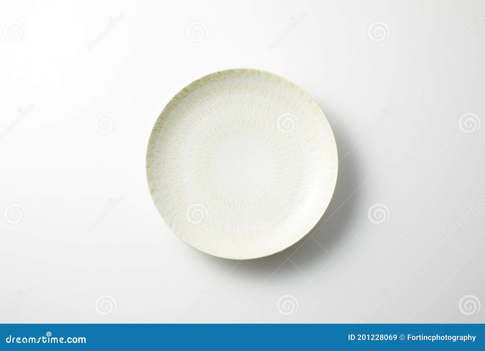 Simple and empty plate stock image. Image of plate, colorful - 201228069