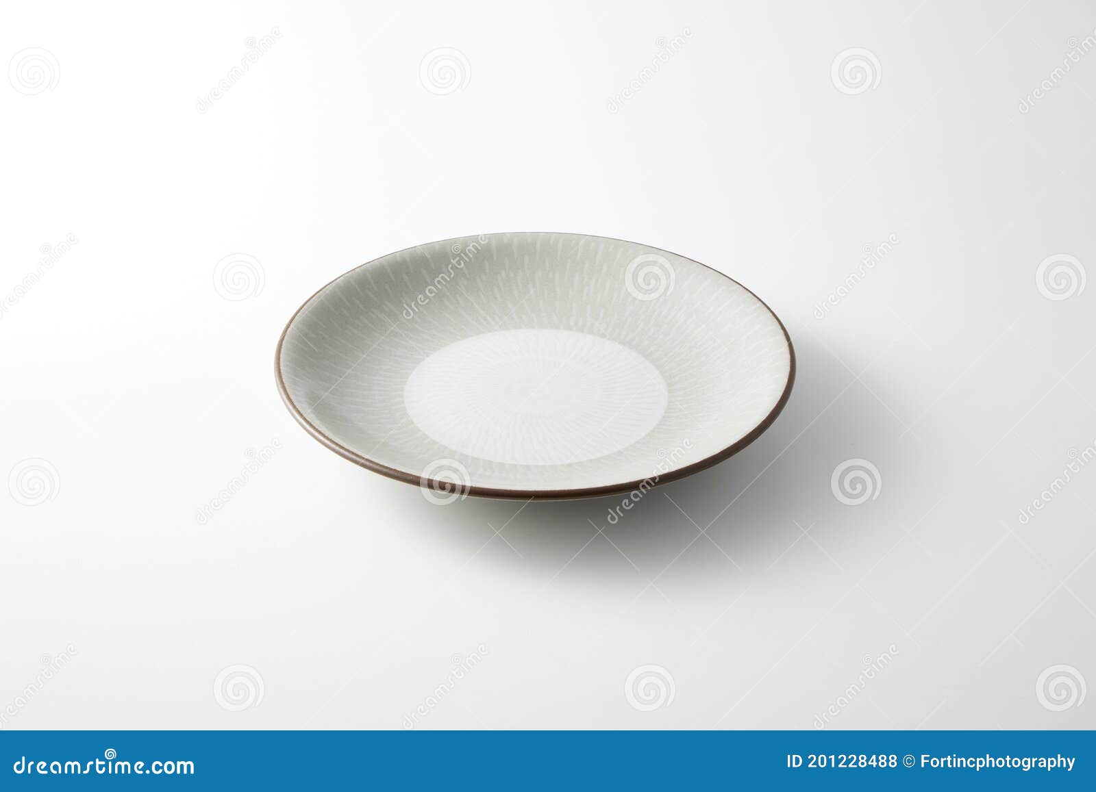 Simple and empty plate stock photo. Image of empty, plate - 201228488