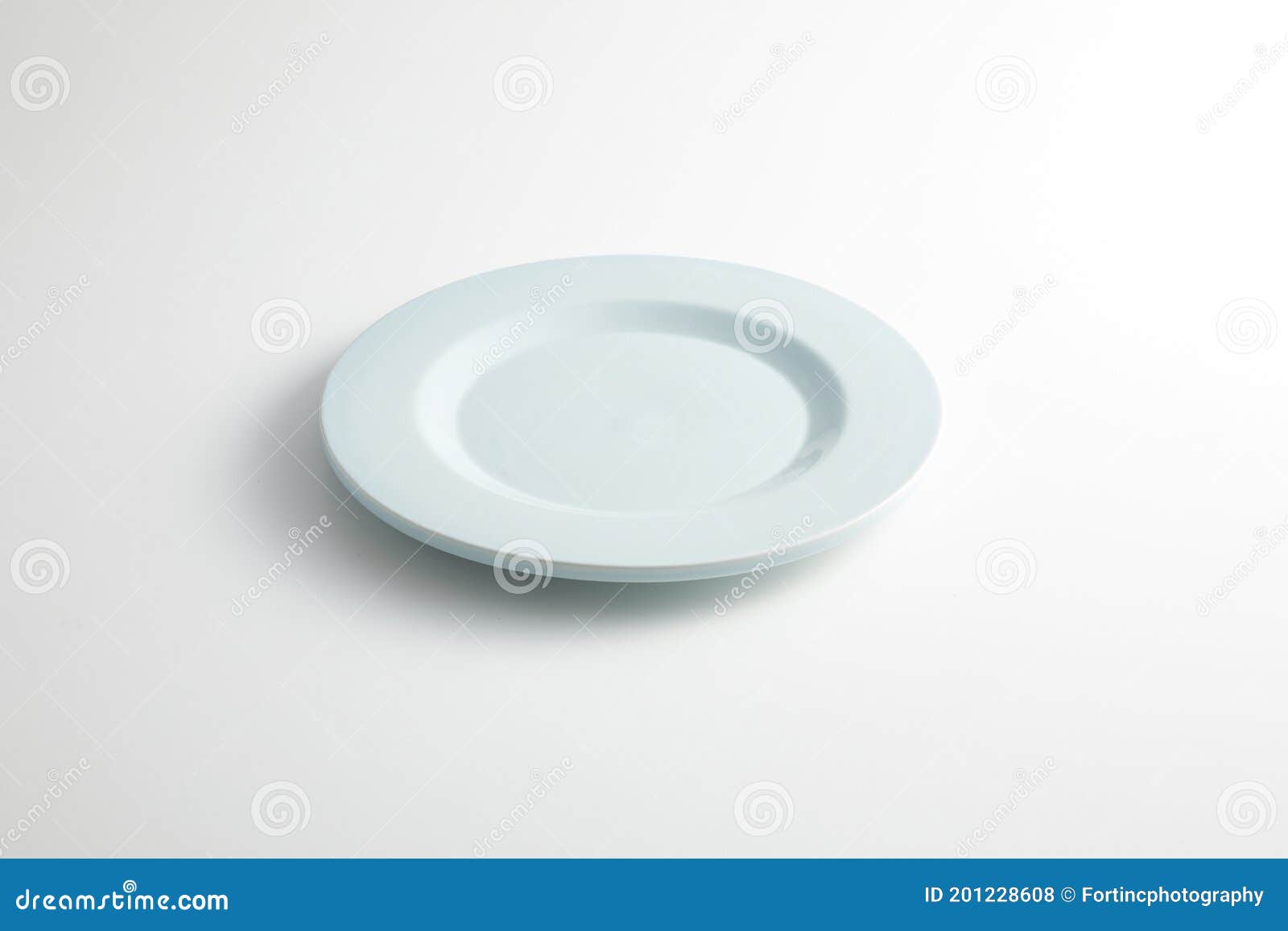 Simple and empty plate stock photo. Image of color, sweden - 201228608