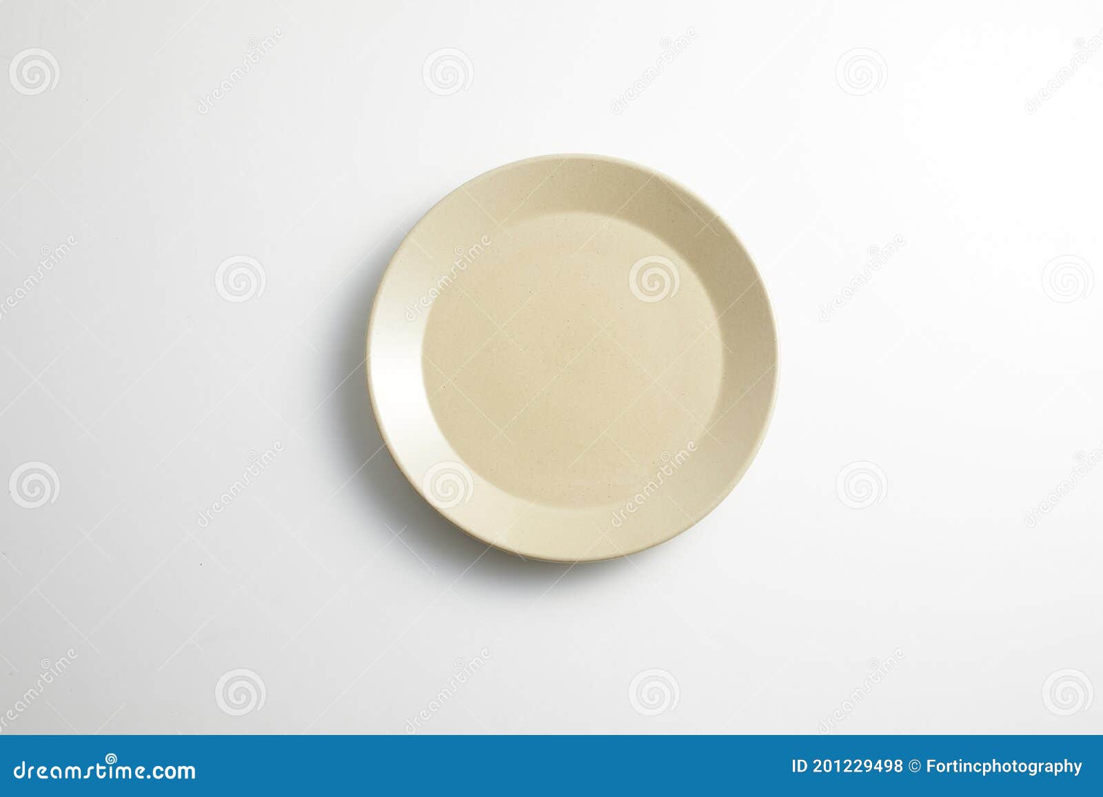 Simple and empty plate stock photo. Image of color, finland - 201229498