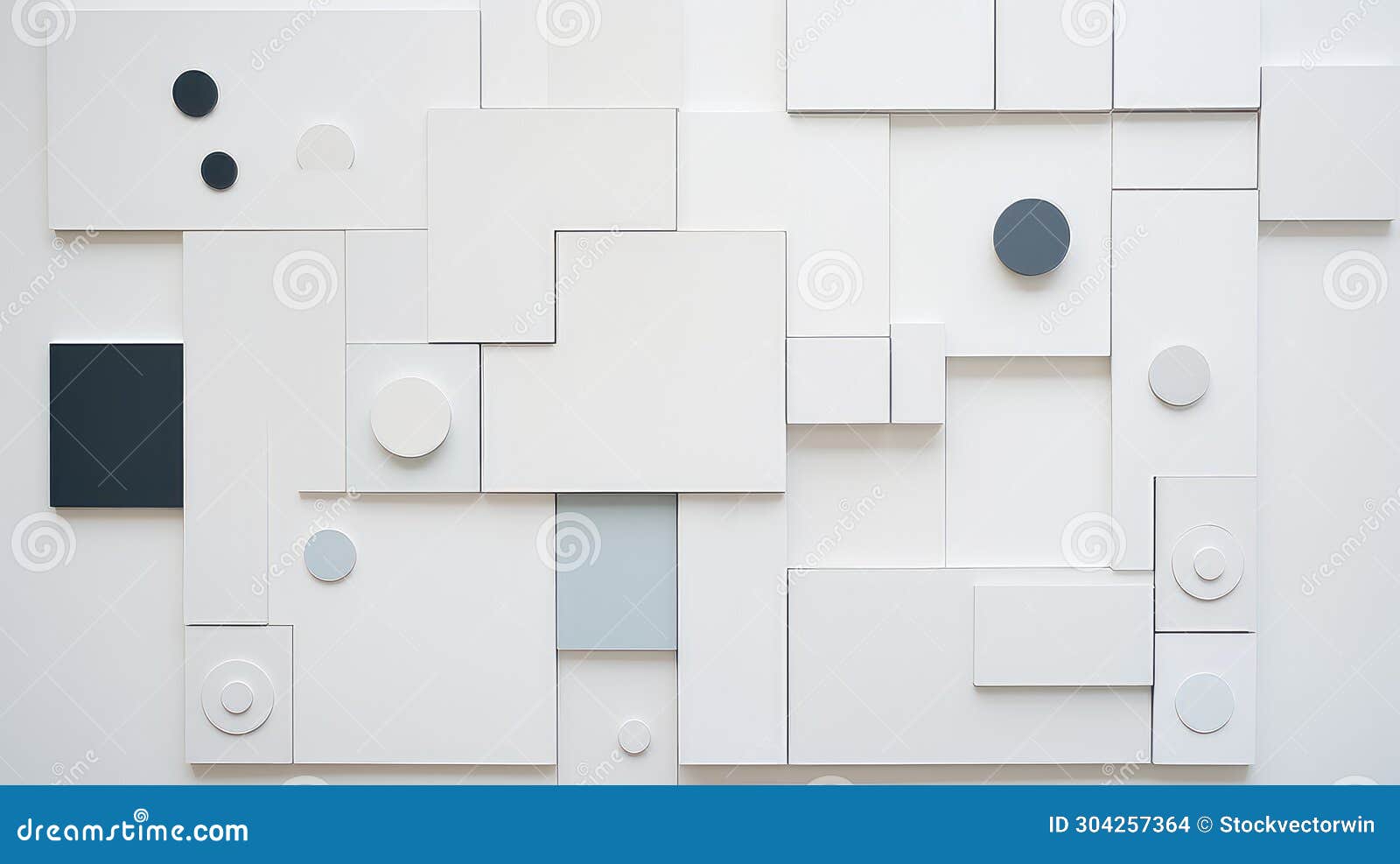 Simple Empty Shapes Background Stock Illustration - Illustration of ...