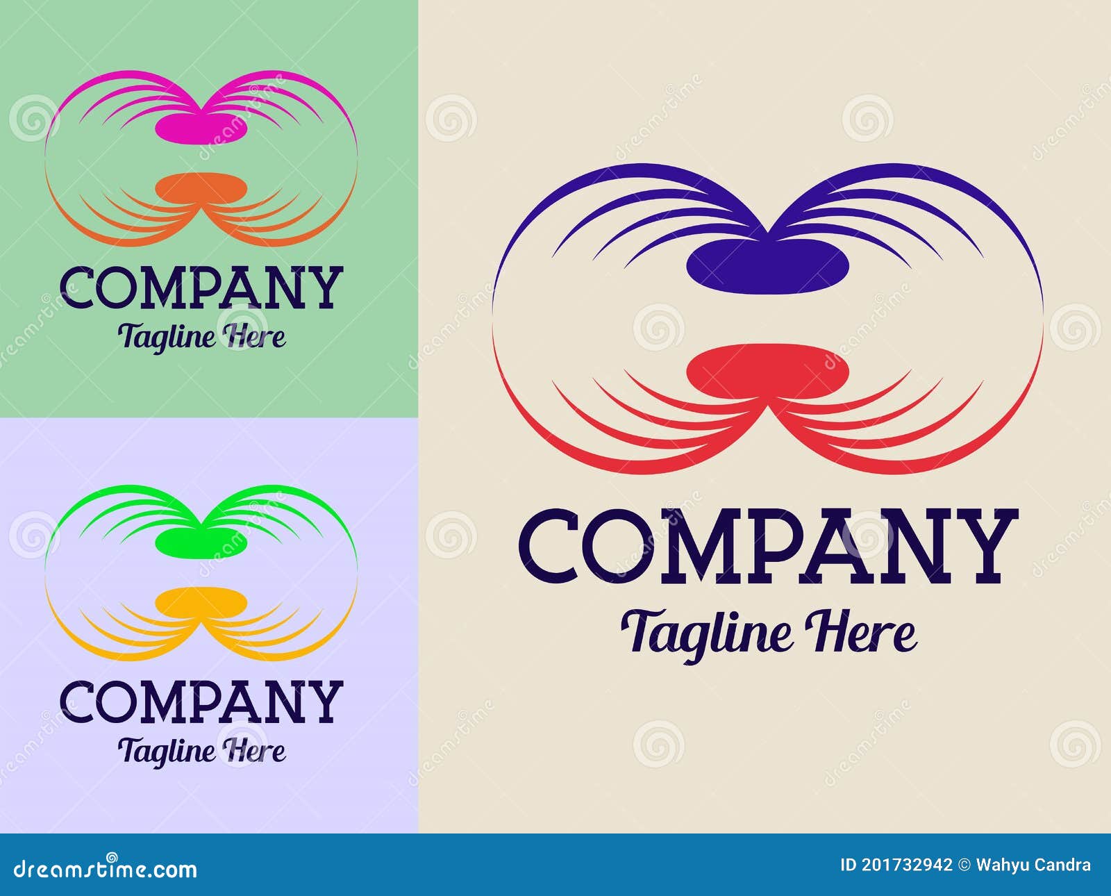 Simple, Eye Catching and Modern Vector Logo Design Template Stock ...