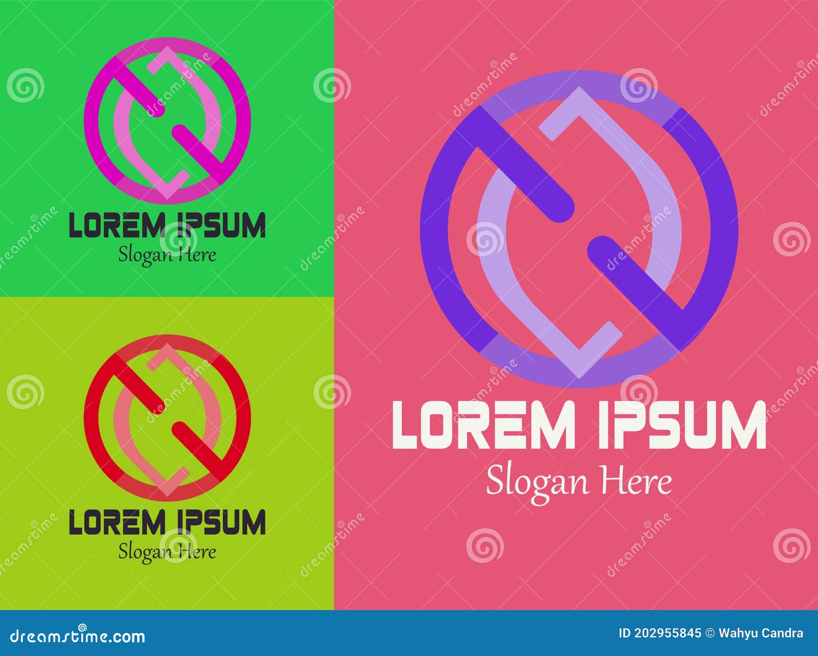 Simple, Eye Catching and Modern Vector Logo Design Template Stock ...