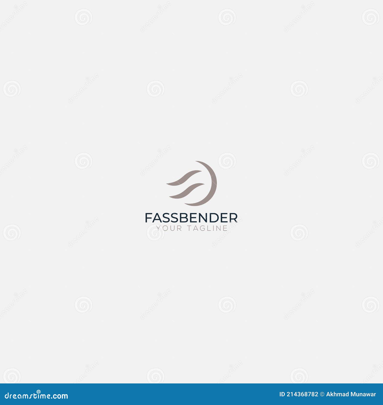 Simple F Letter and Wave Logo Design Vector Stock Vector - Illustration ...