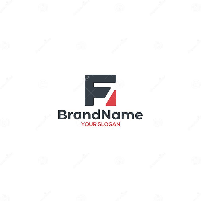 Simple F7 Logo Design Vector Stock Vector - Illustration of icon, clean ...