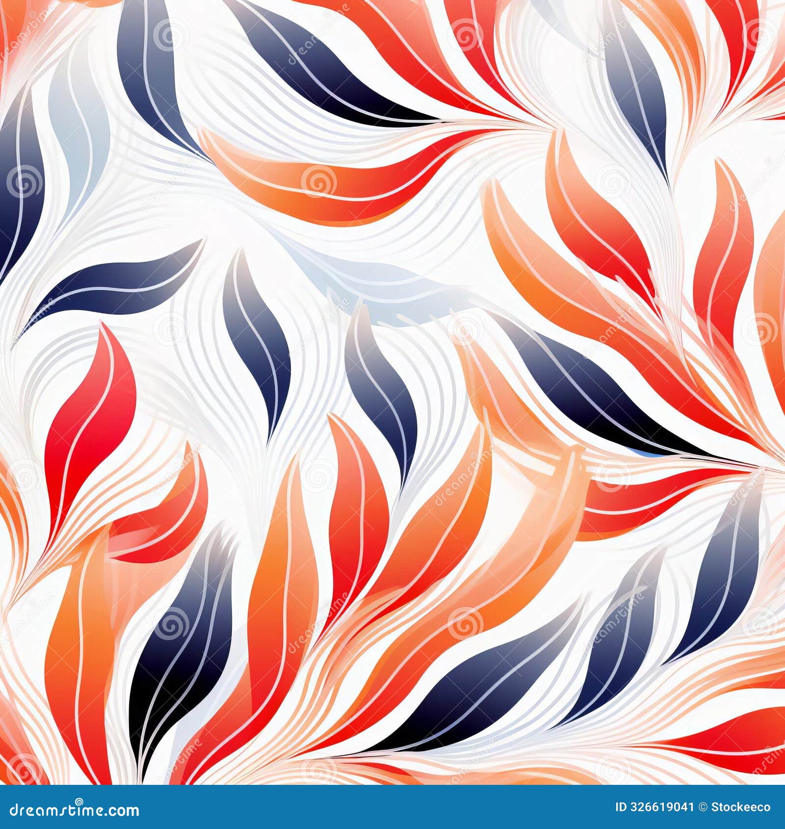 Simple Fabric Design Illustrations on White Background Stock ...