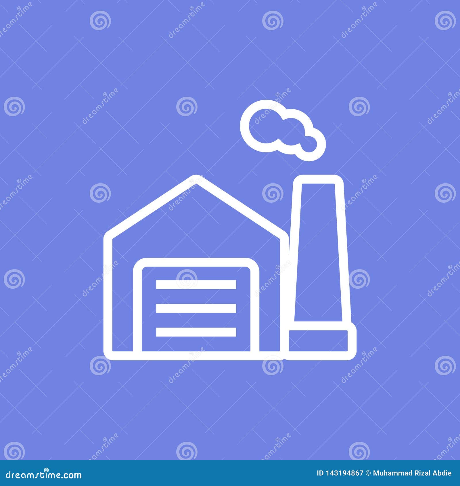 Simple Factory Icons Set Vector Illustration | CartoonDealer.com #95659864