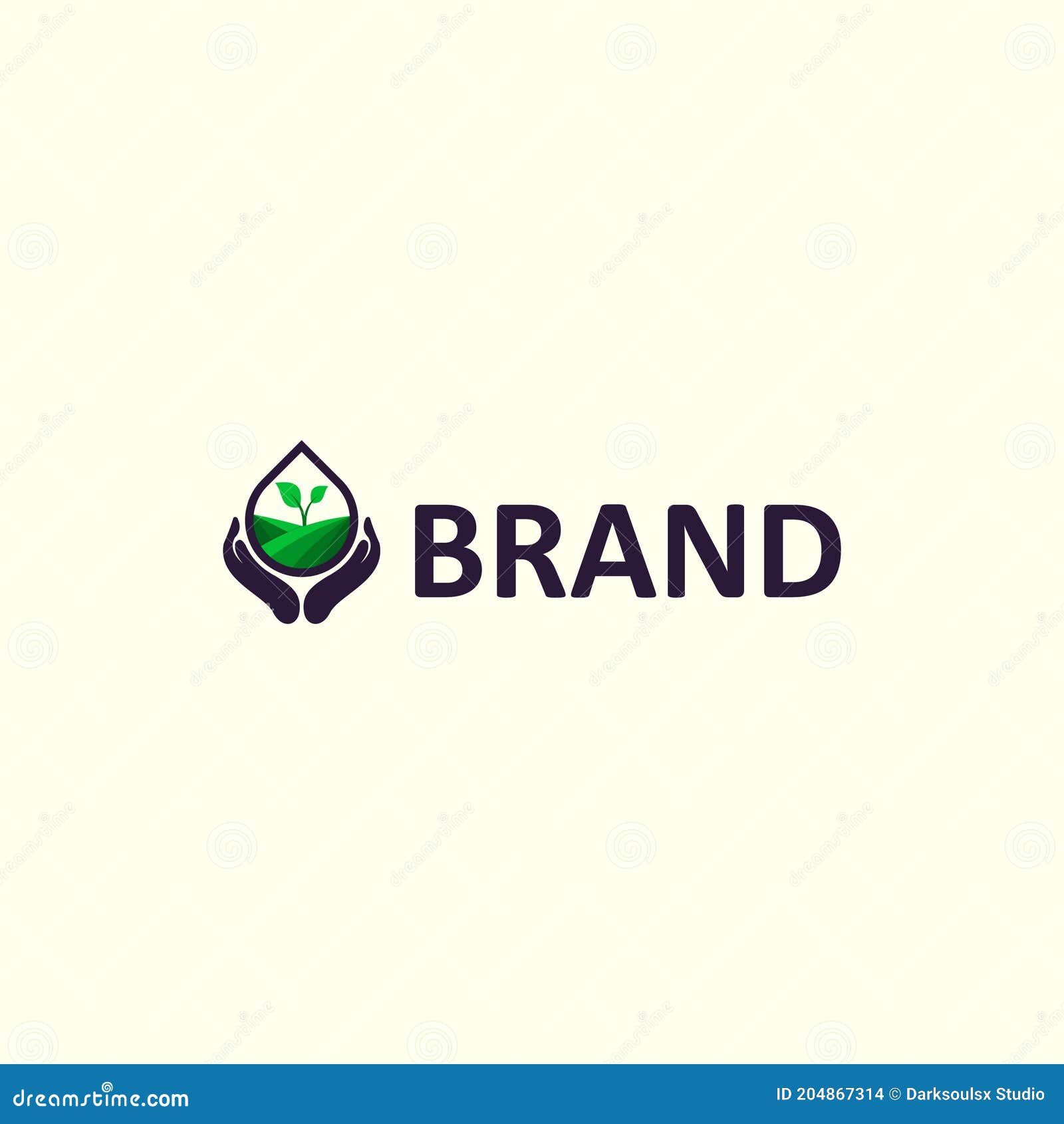 Simple Farm Logo, Vector Illustration Stock Vector - Illustration of ...