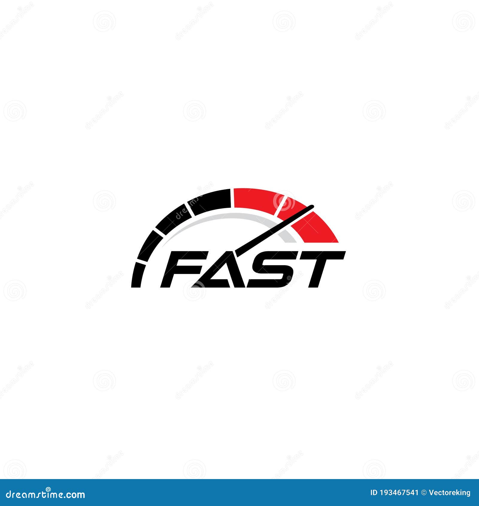 A simple Fast stock vector. Illustration of performance - 193467541