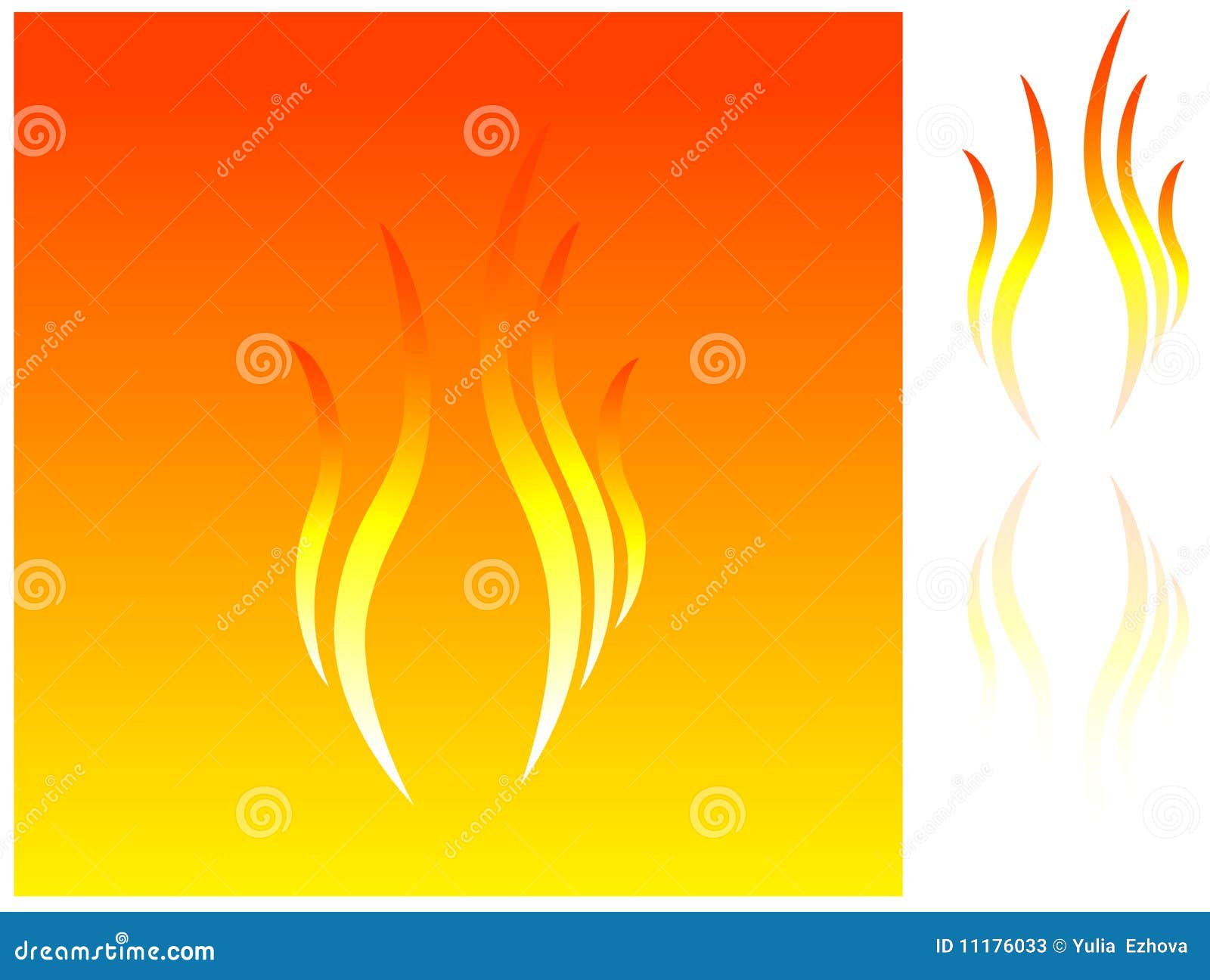 Simple fire icon stock vector. Illustration of curve - 11176033