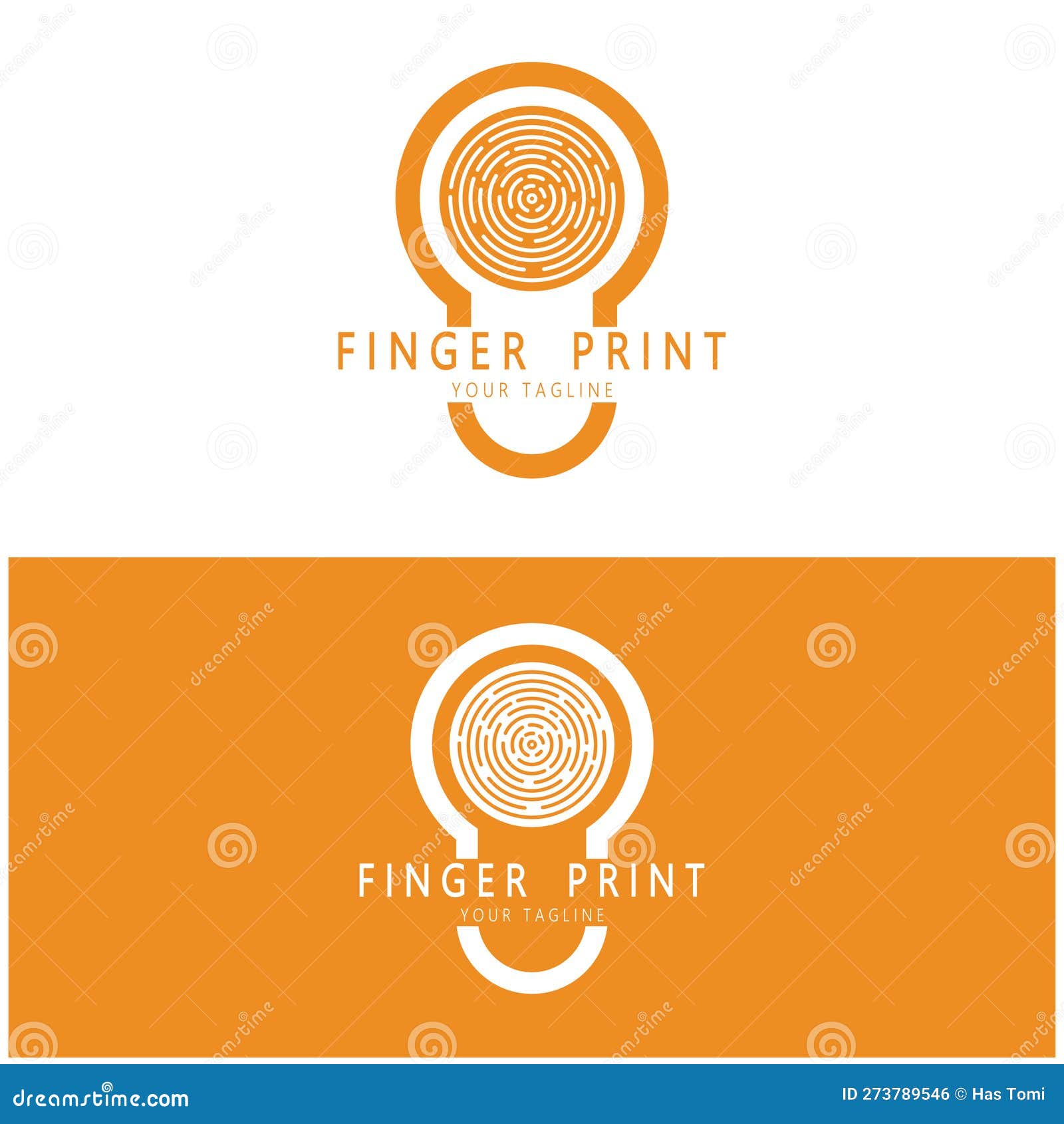Simple Flat Fingerprint Logo,for Security,identification,badge,emblem ...