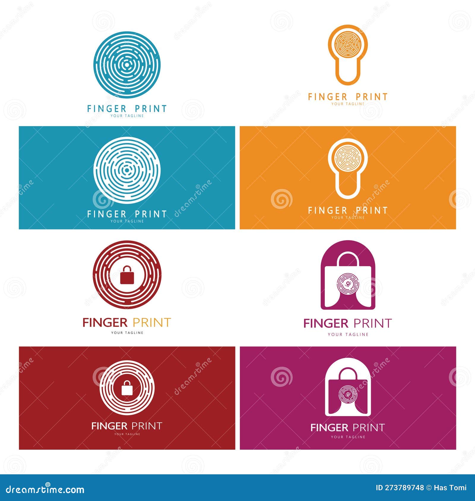 Simple Flat Fingerprint Logo,for Security,identification,badge,emblem ...