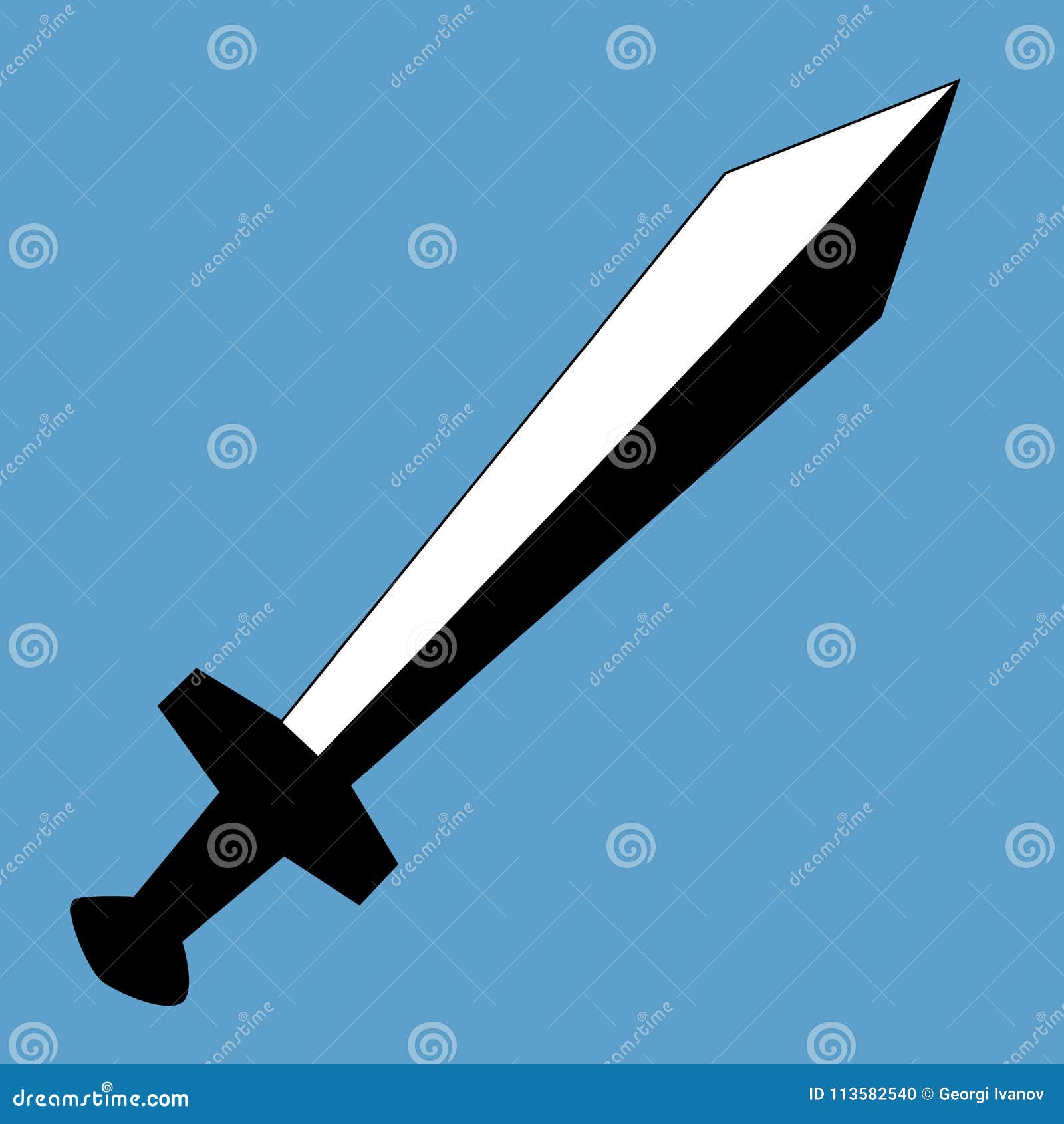 Vector Gladius Token GLA Logo | CartoonDealer.com #110694692