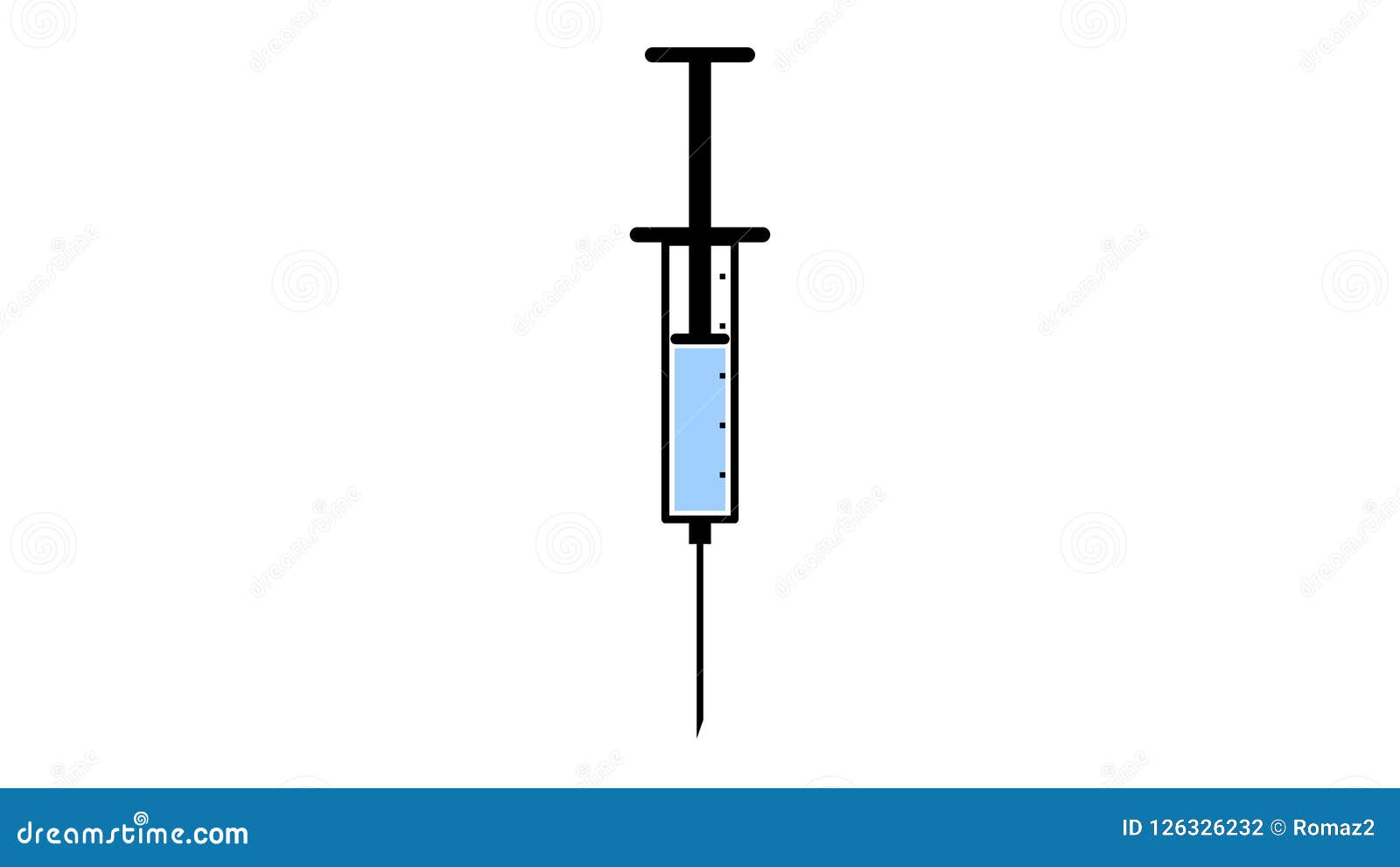 Simple Vector Injection Icon Stock Photo - Illustration of icon, design ...