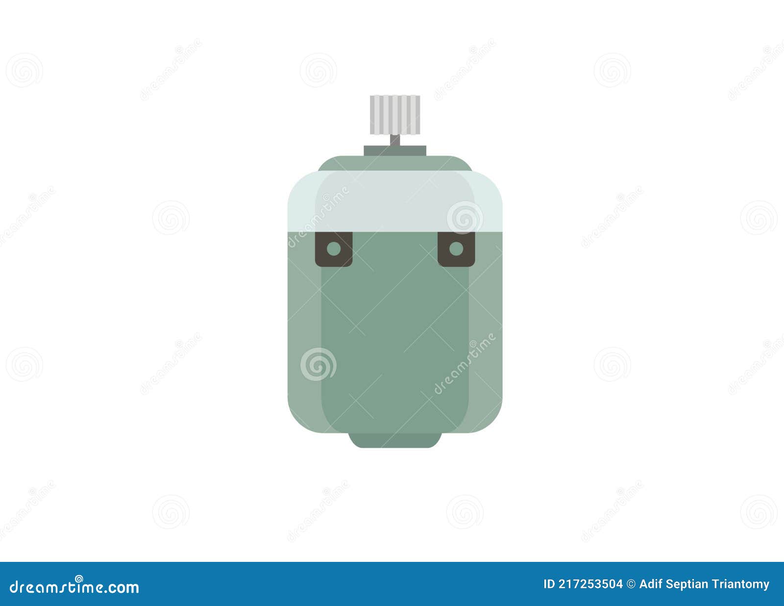 Dynamo/generator. Simple Flat Illustration. Stock Vector - Illustration ...