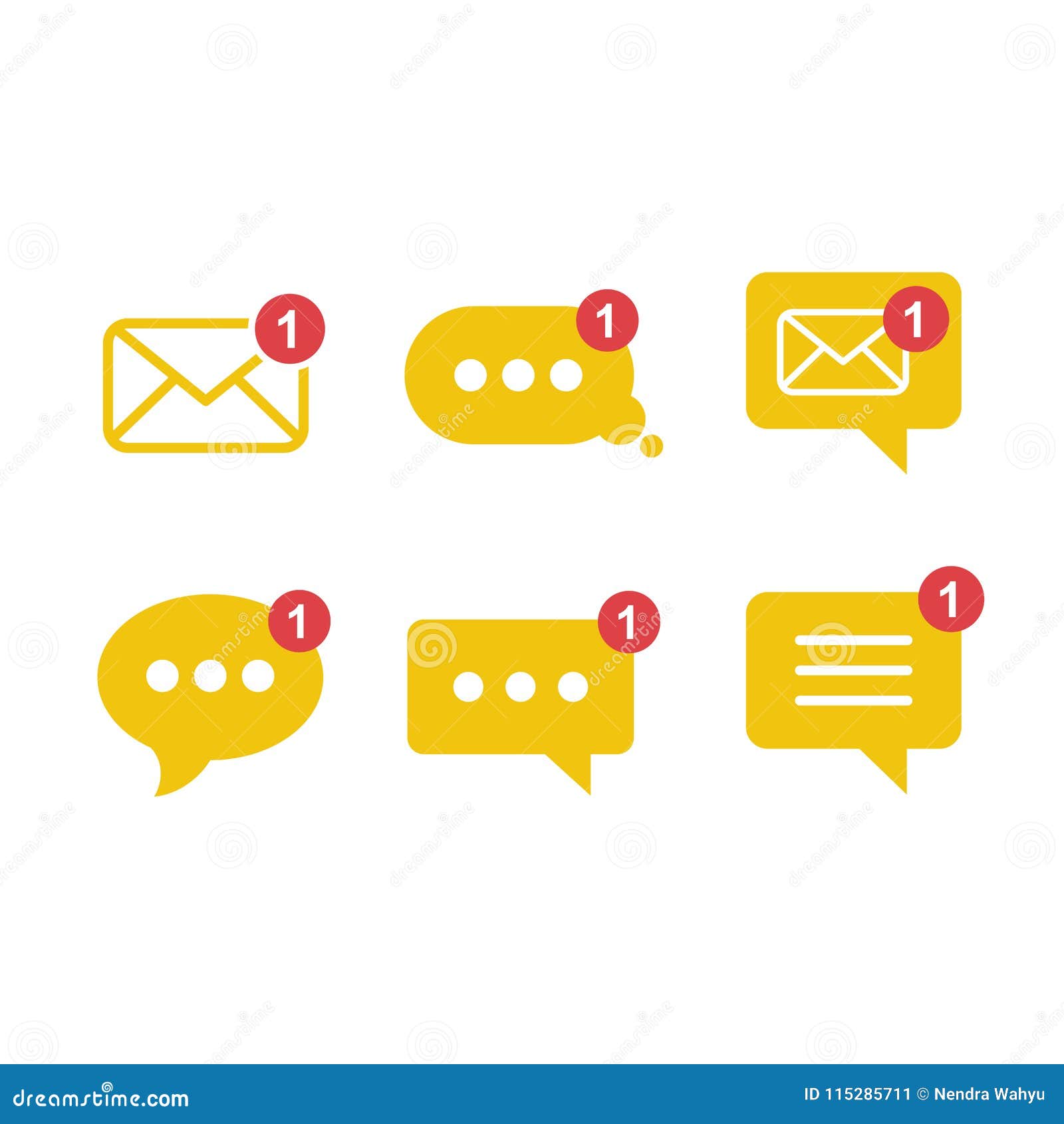 Simple Flat Minimalist Incoming Messages App Vector Icon with ... Simple Flat Minimalist Incoming Messages App Vector Icon with ...