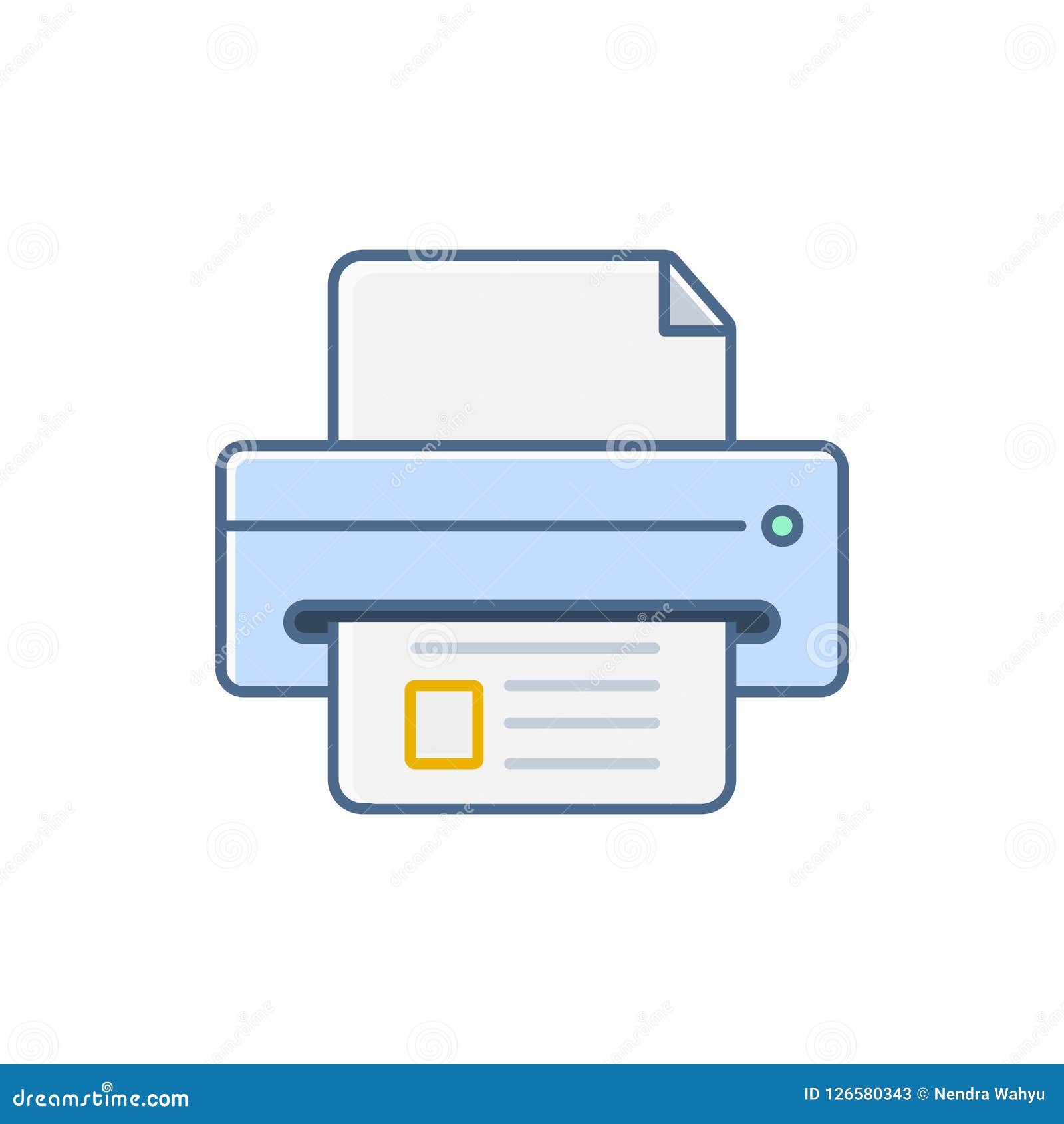 Simple Flat Minimalist Printer Device Icon Stock Vector - Illustration ... Simple Flat Minimalist Printer Device Icon Stock Vector - Illustration ...