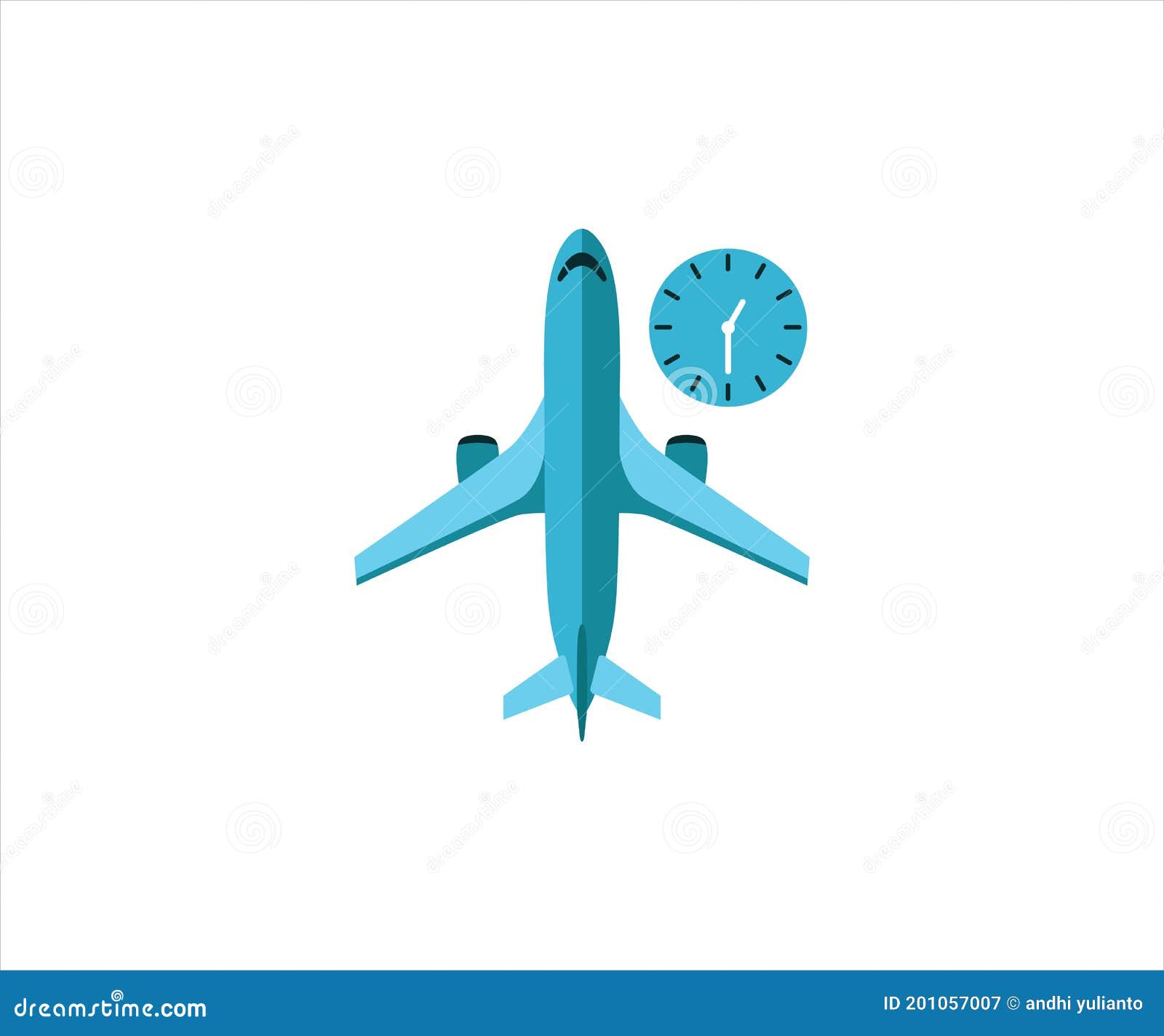 Set Pop Art Flight Time, Lost Baggage, Plane And Passenger Ladder For ...