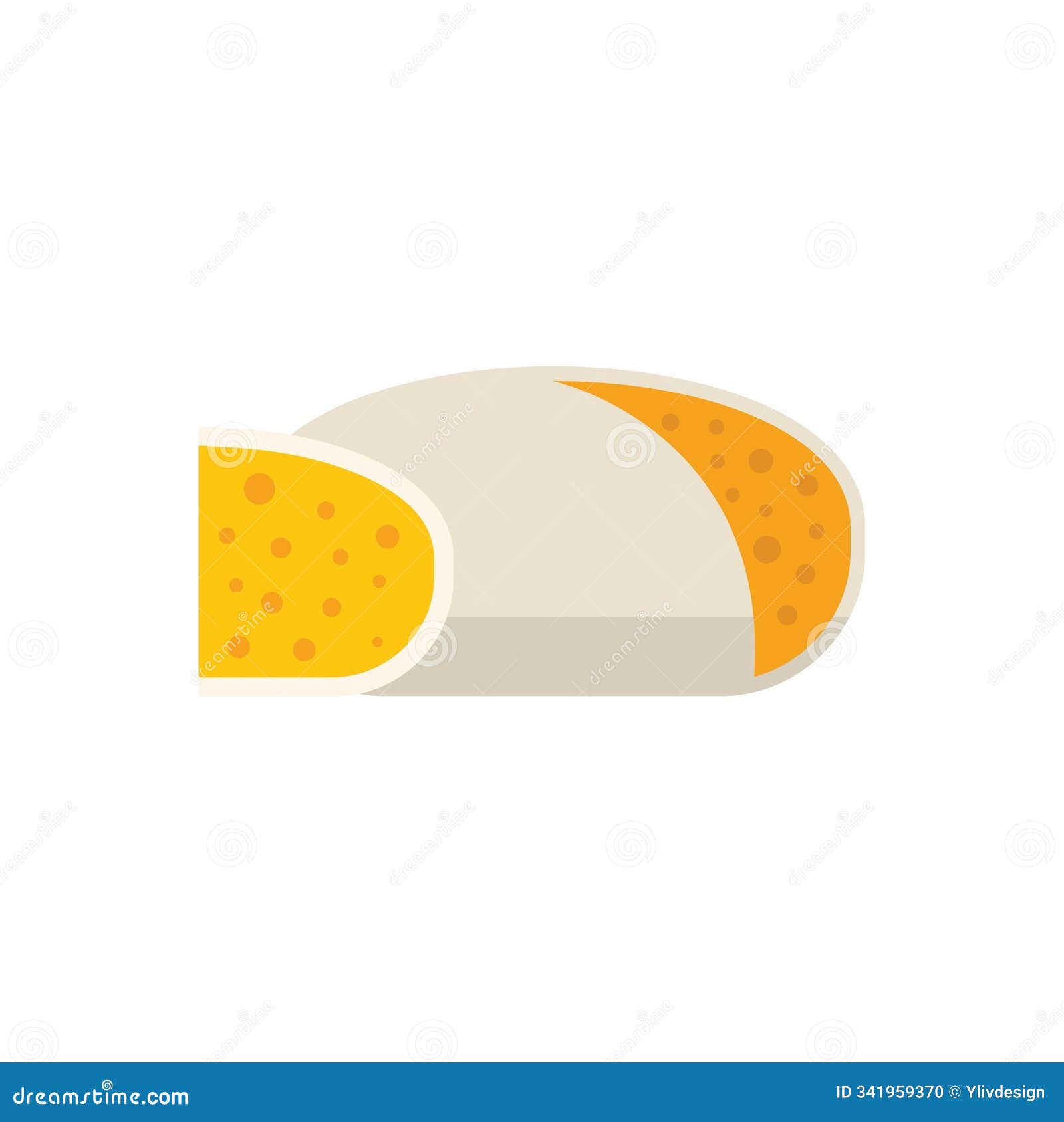 Round Loaf Of Garlic Bread Sliced Open To Reveal Melted Cheese Filling ...