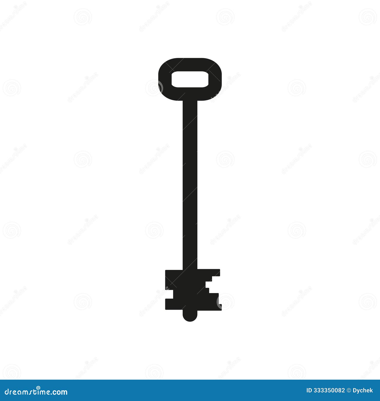 A Simple Flat Vector Illustration on a White Background. the Black ...