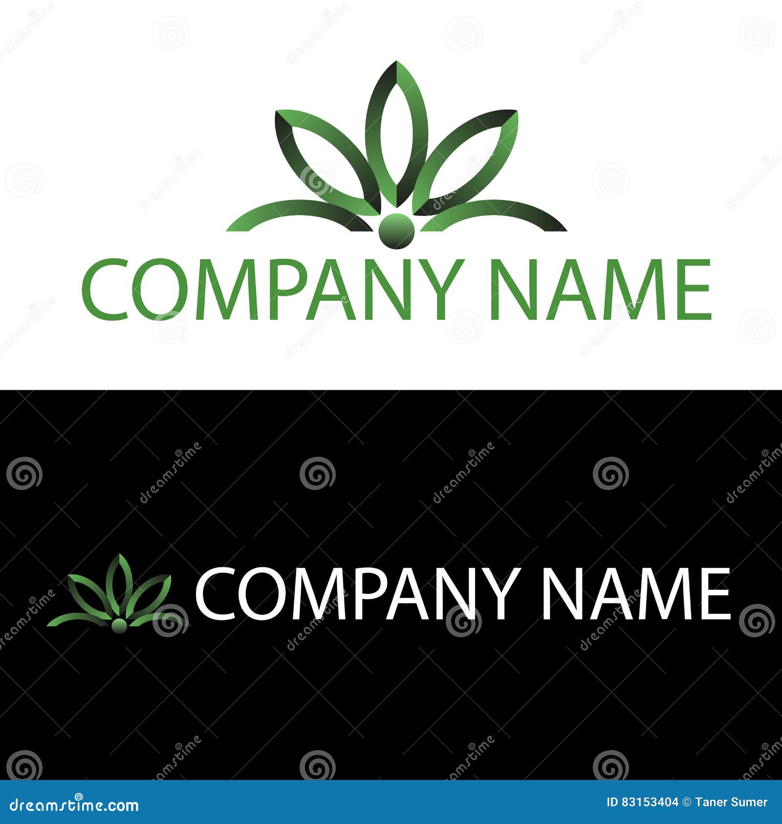 Simple Floral Logo stock vector. Illustration of sign - 83153404