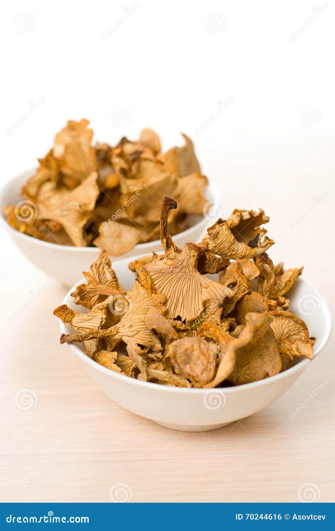 Simple Food Composition with Dried Mushrooms Stock Photo - Image of ...